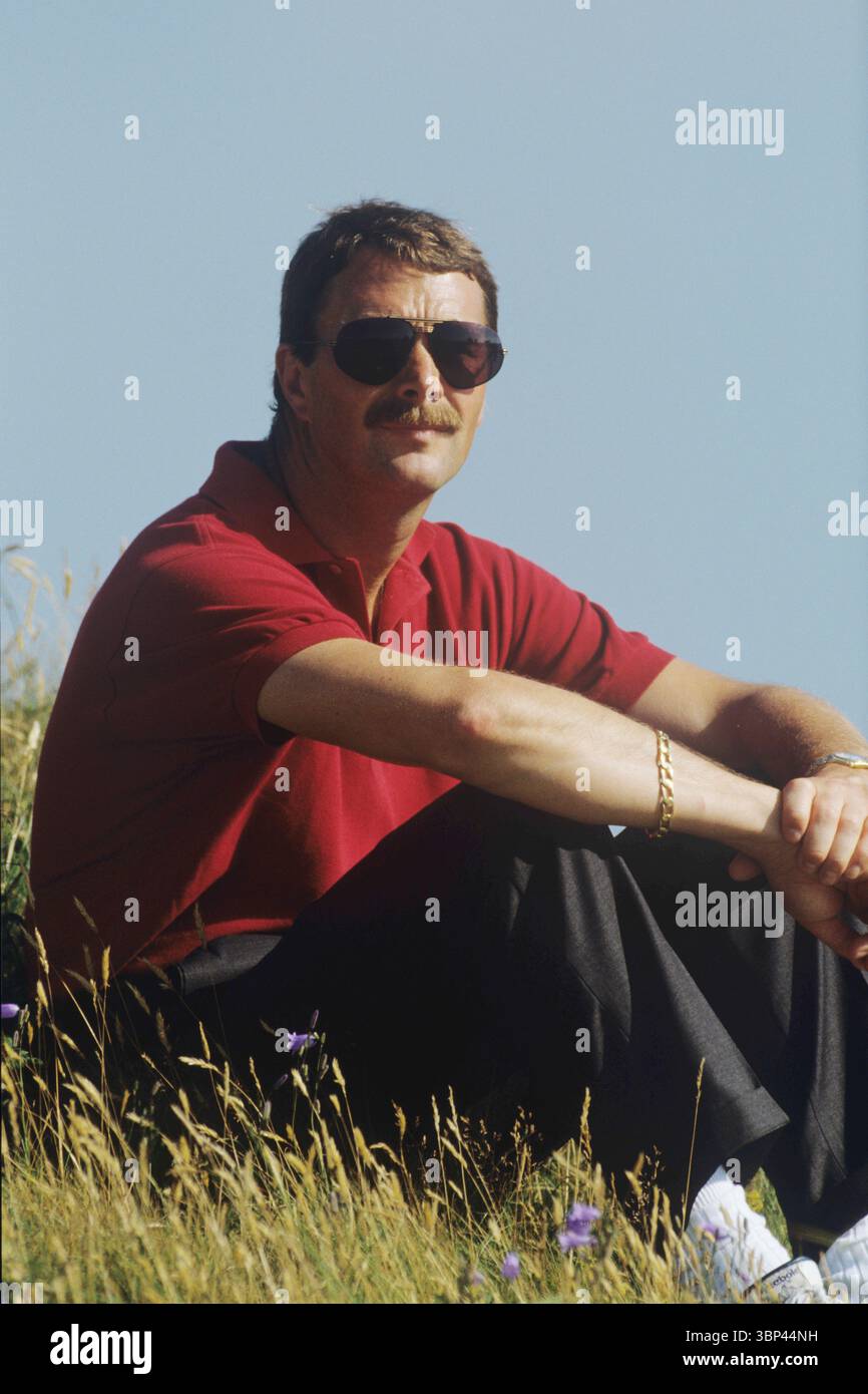 Nigel Ernest James Mansell, CBE At the 1989 Open Golf Championship ...