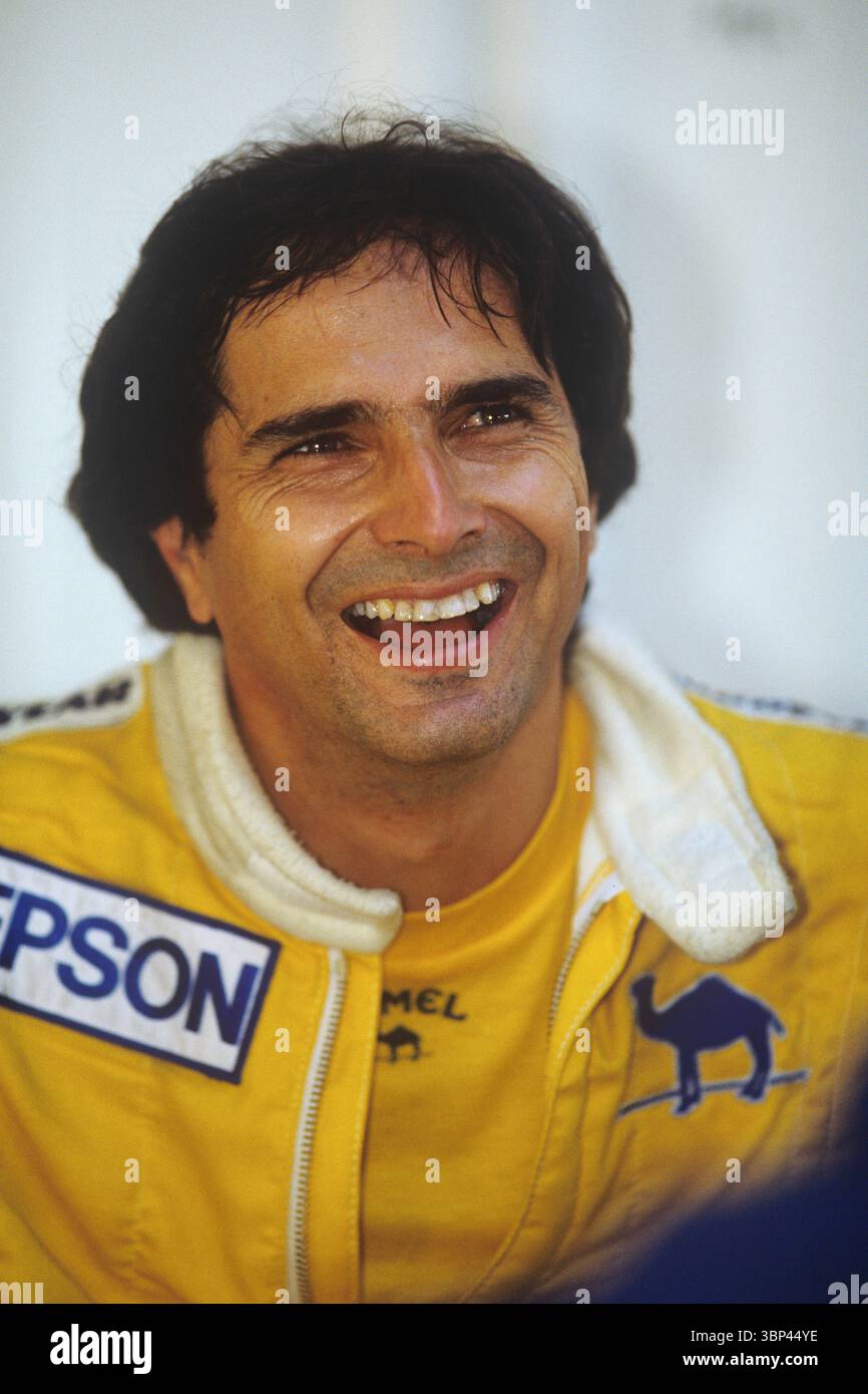 Nelson Piquet Souto Maior known as Nelson Piquet, At the 1989 British ...