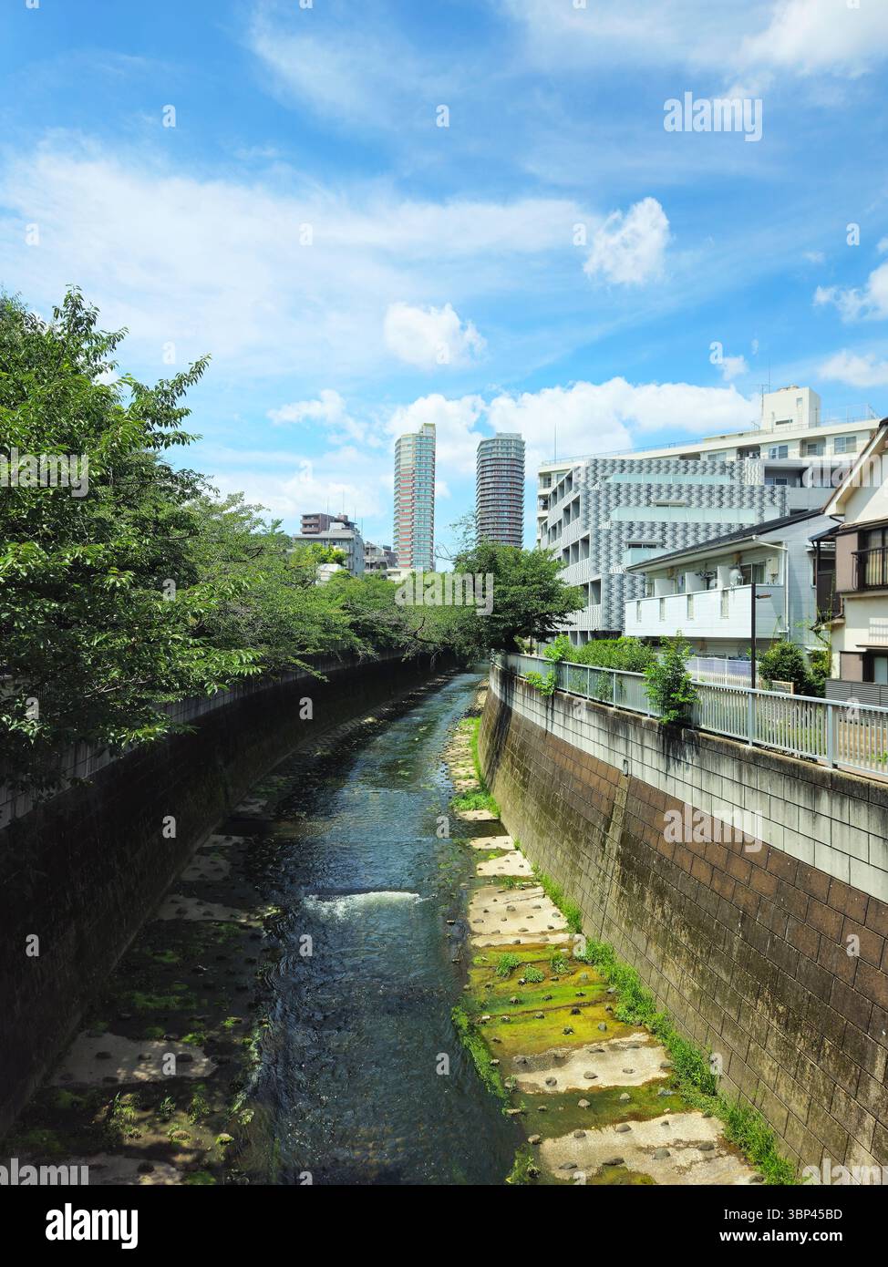 Tokyo Kanda River Urban Green Corridor Stock Photo - Alamy
