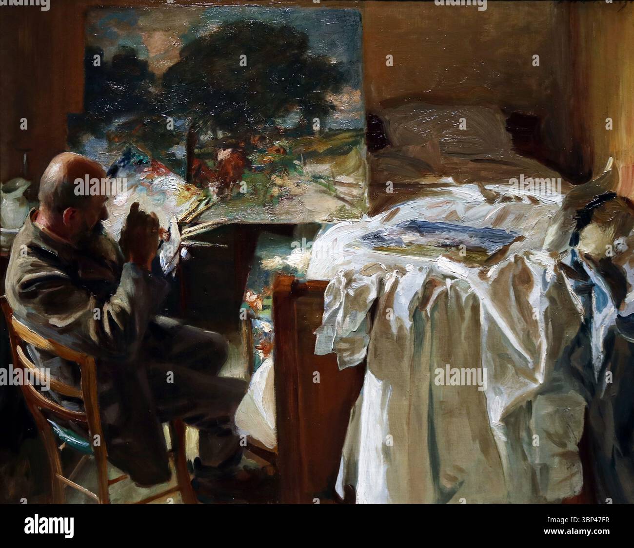 An Artist in His Studio by John Singer Sargent (1856?1925). The ...
