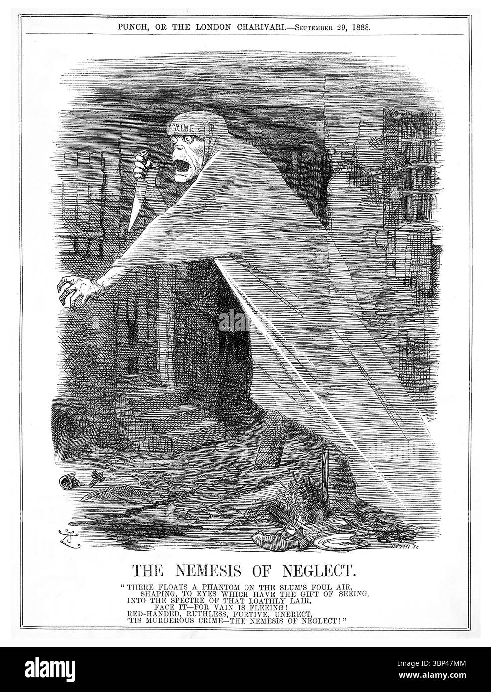 A political cartoon from 'Punch, or The London Charivari,' titled "The ...