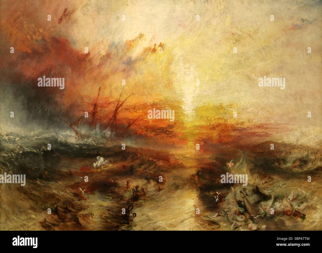 The Slave Ship, by William Turner (1775?1851), originally titled ...