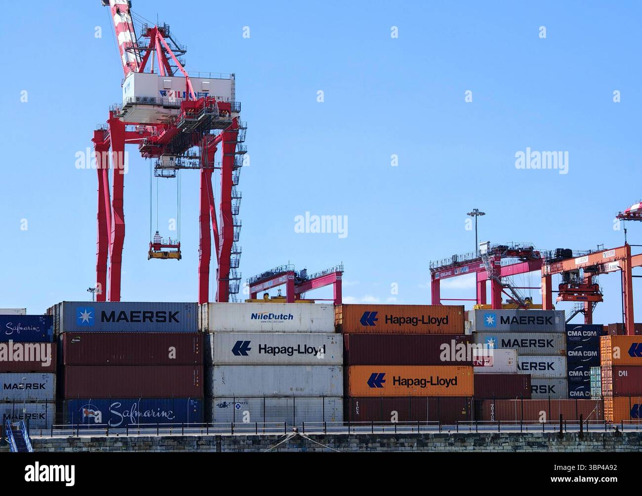 ship container for transportation of cargo used in logistics and onward ...
