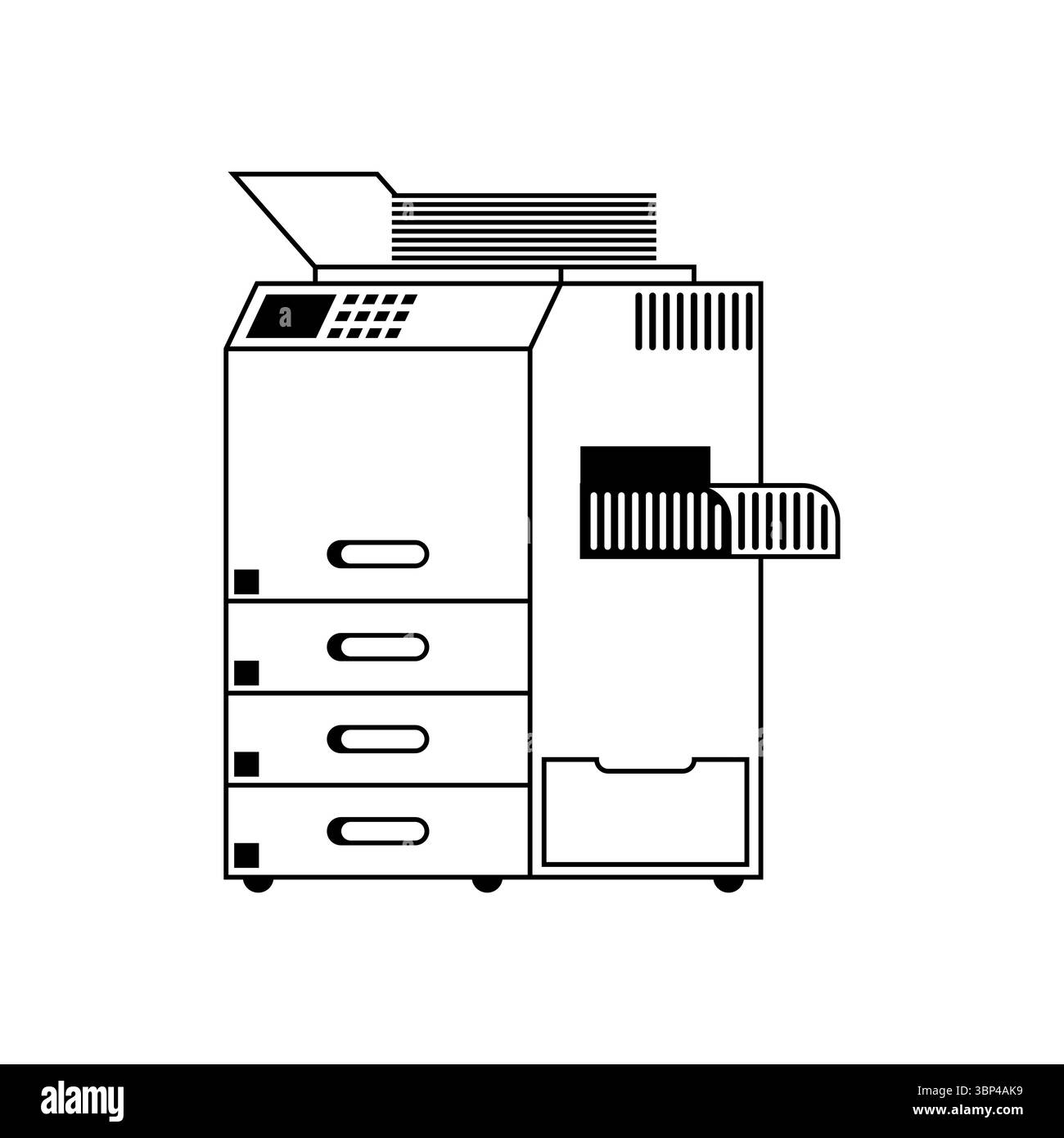 Xerox machine Cut Out Stock Images & Pictures - Alamy