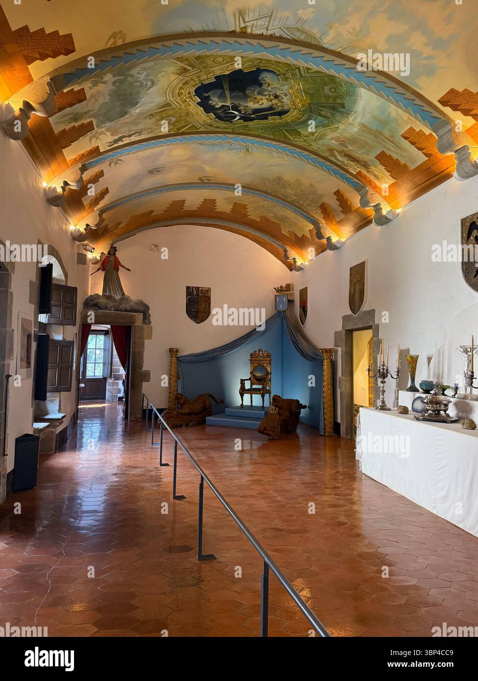 Pubol, Spain. 06th July, 2025. Illustration of the Gala Dali Castle ...