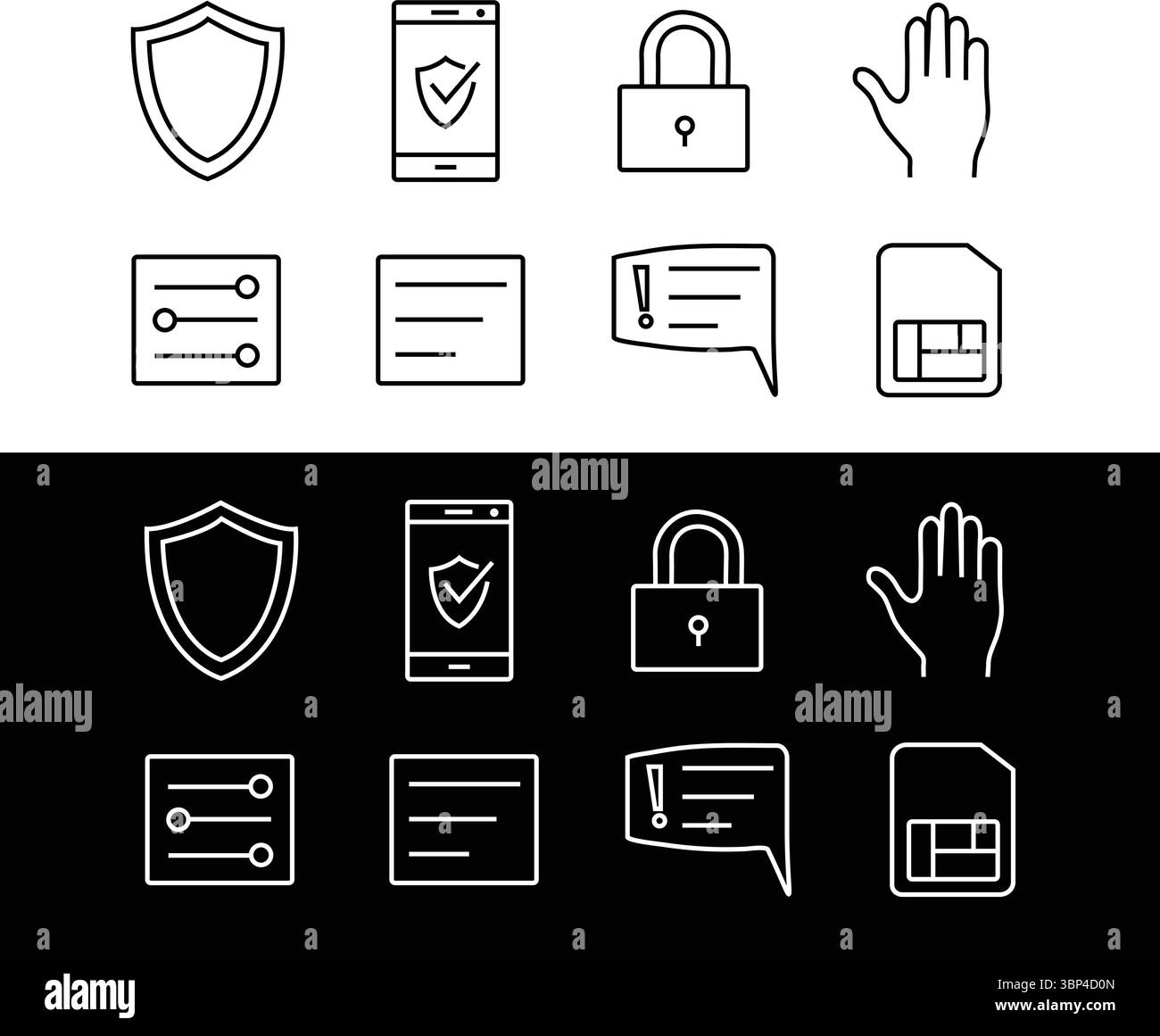 Mobile encryption Black and White Stock Photos & Images - Alamy