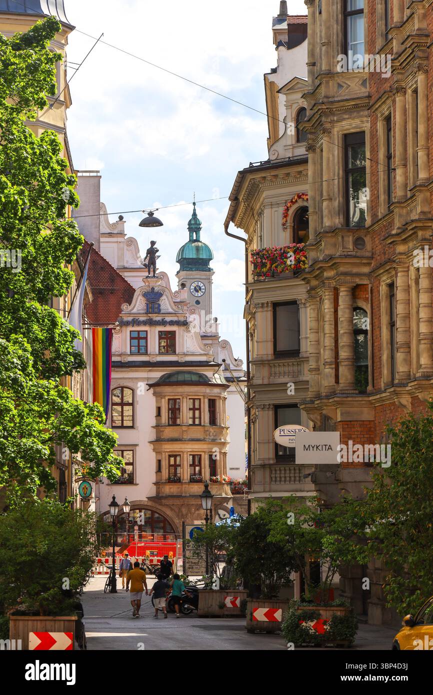 Bavaria Munich and the amazing Alps Stock Photo - Alamy