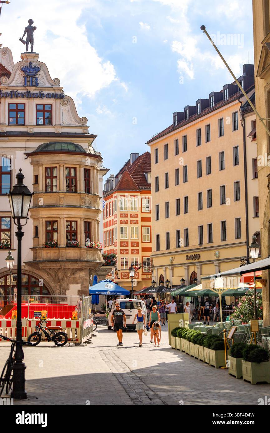 Bavaria Munich and the amazing Alps Stock Photo - Alamy