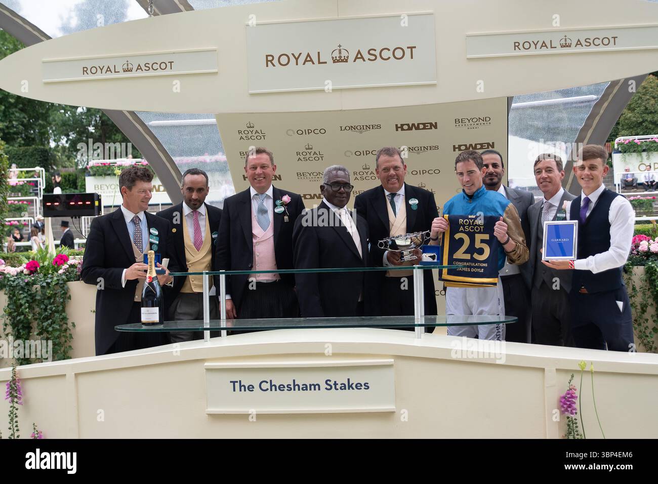 Ascot, UK. 21st June, 2025. The Winners Presentation made by Eastenders ...