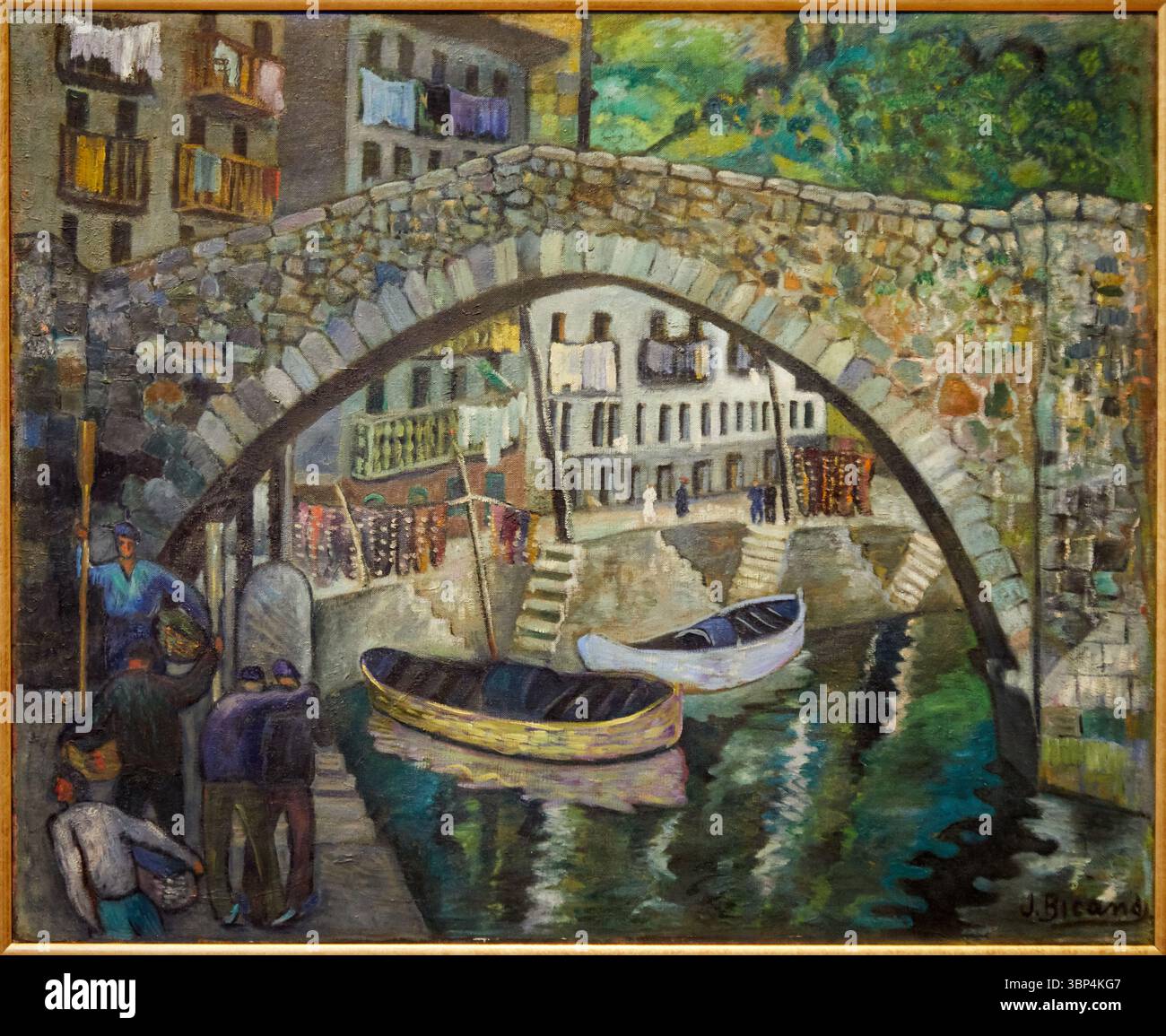 Bridge, Ondarroa, José Benito Bikandi (1894-1958), Museo de Bellas ...