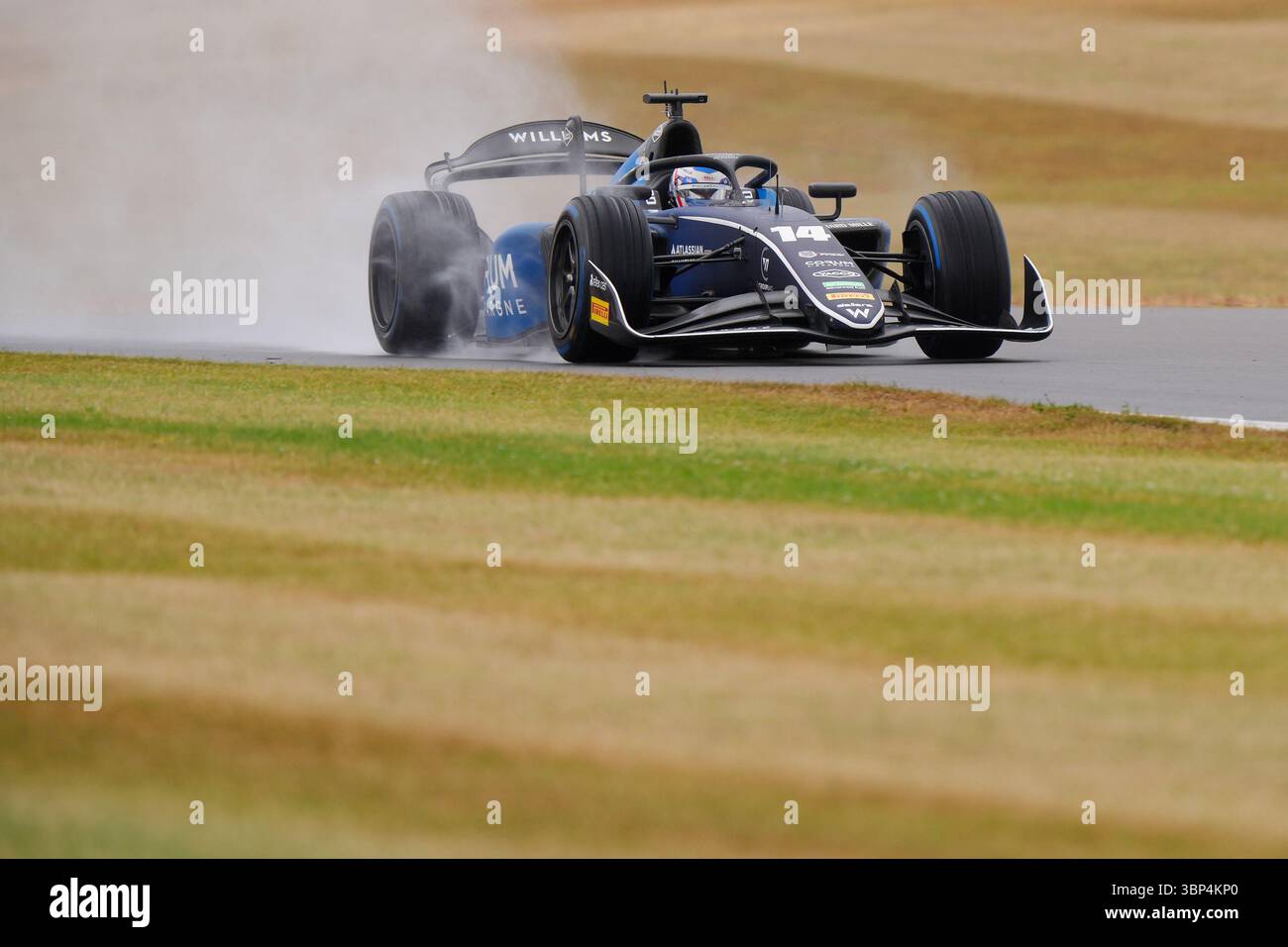 ART Grand Prix's Victor Martins during the F2 Feature Race ahead of the ...