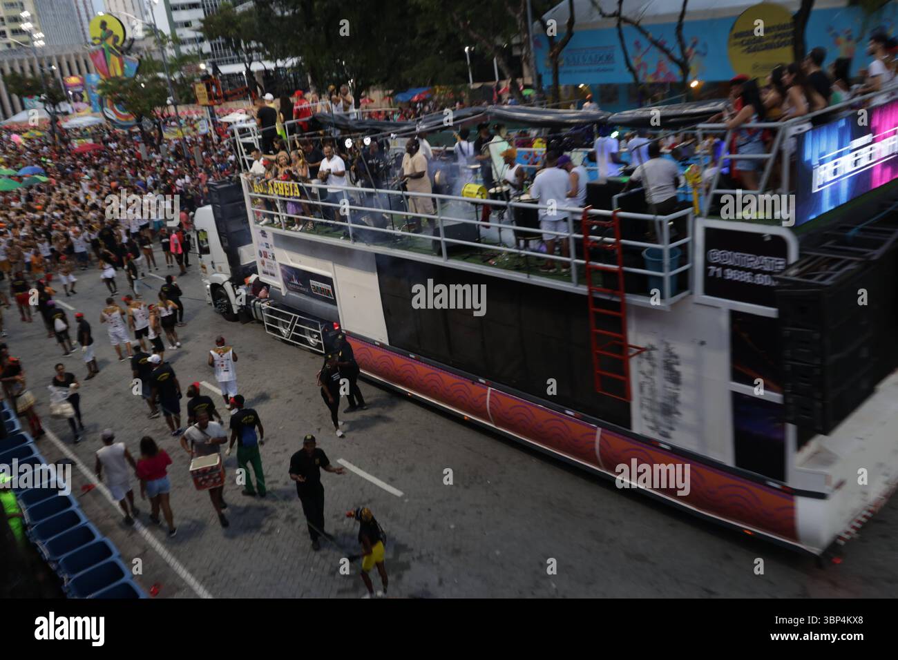 electric trio at the Salvador carnival salvador, bahia, brazil ...