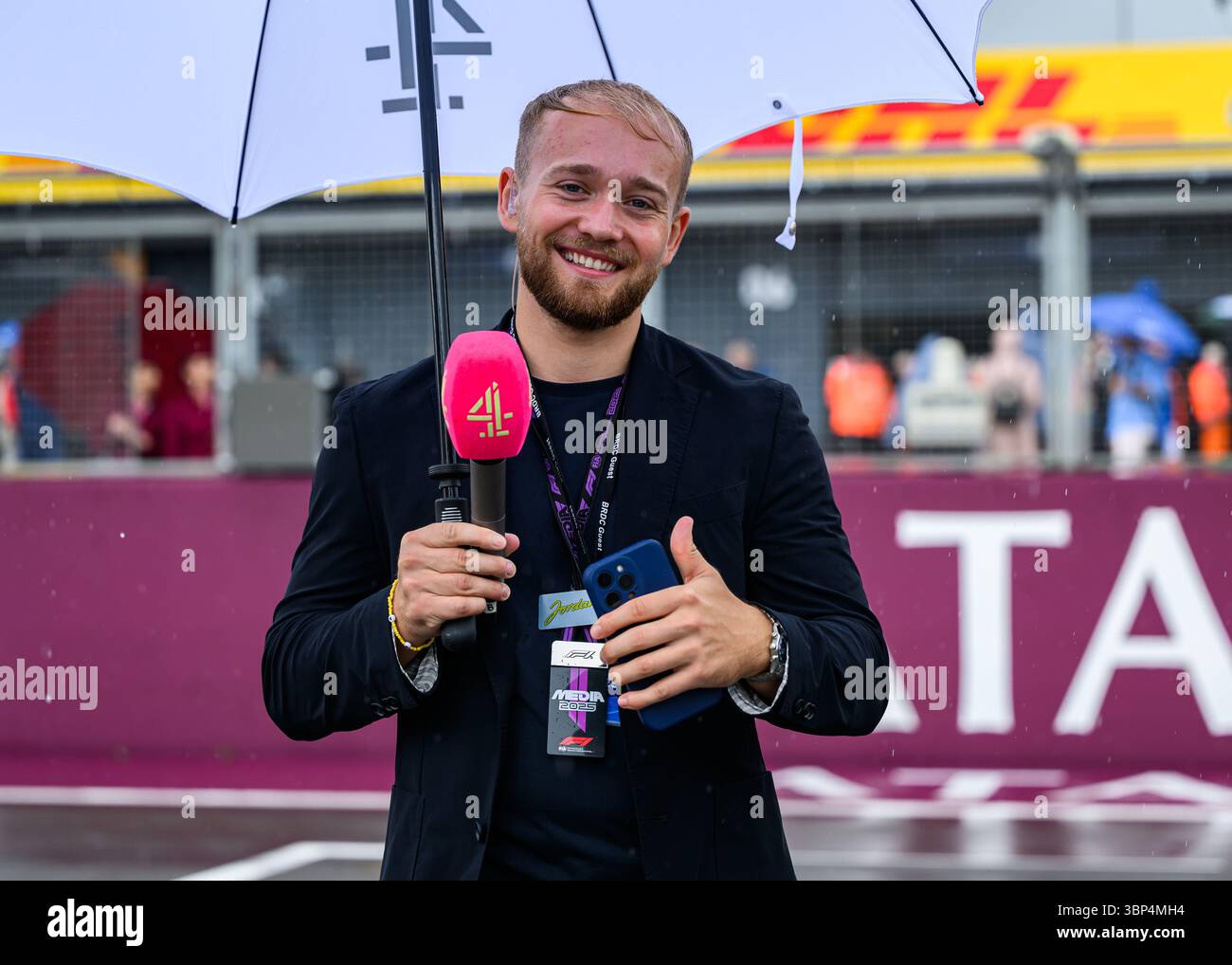 Channel 4 f1 presenter hi-res stock photography and images - Alamy