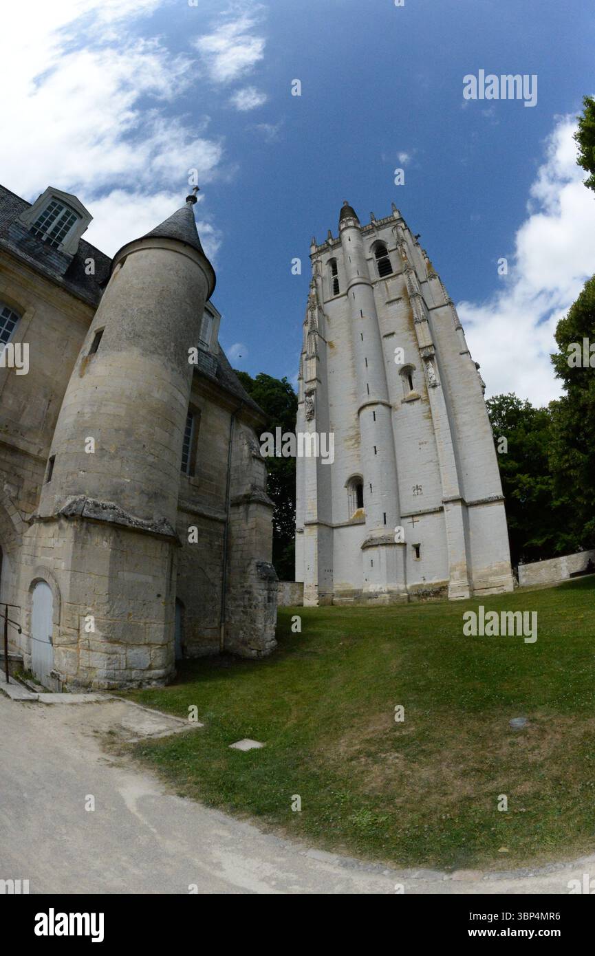 Abbaye Du Bec Hellouin Stock Photo Alamy