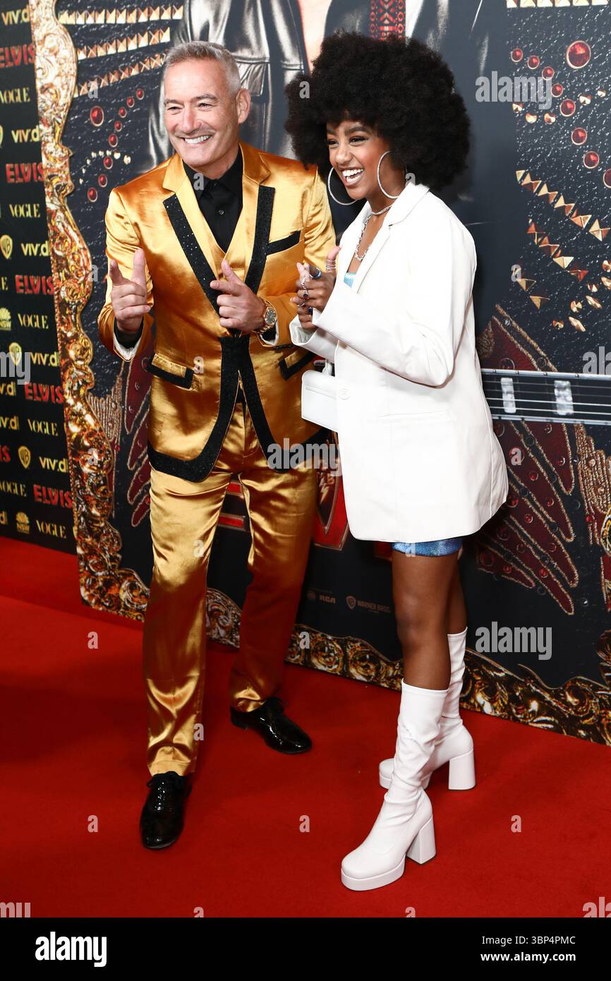 Tsehay Hawkins, Anthony Field walk the red carpet at the Sydney ...