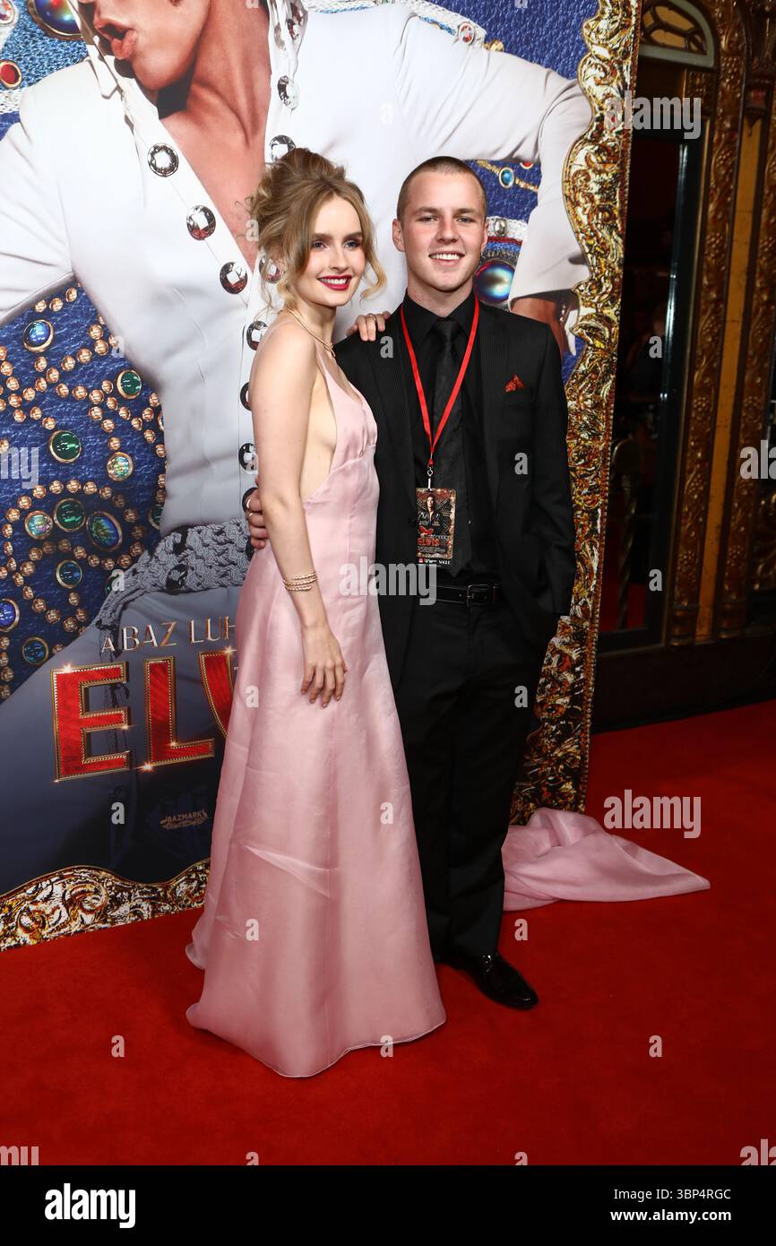 ** walk the red carpet at the Sydney premiere of Elvis the movie at the ...