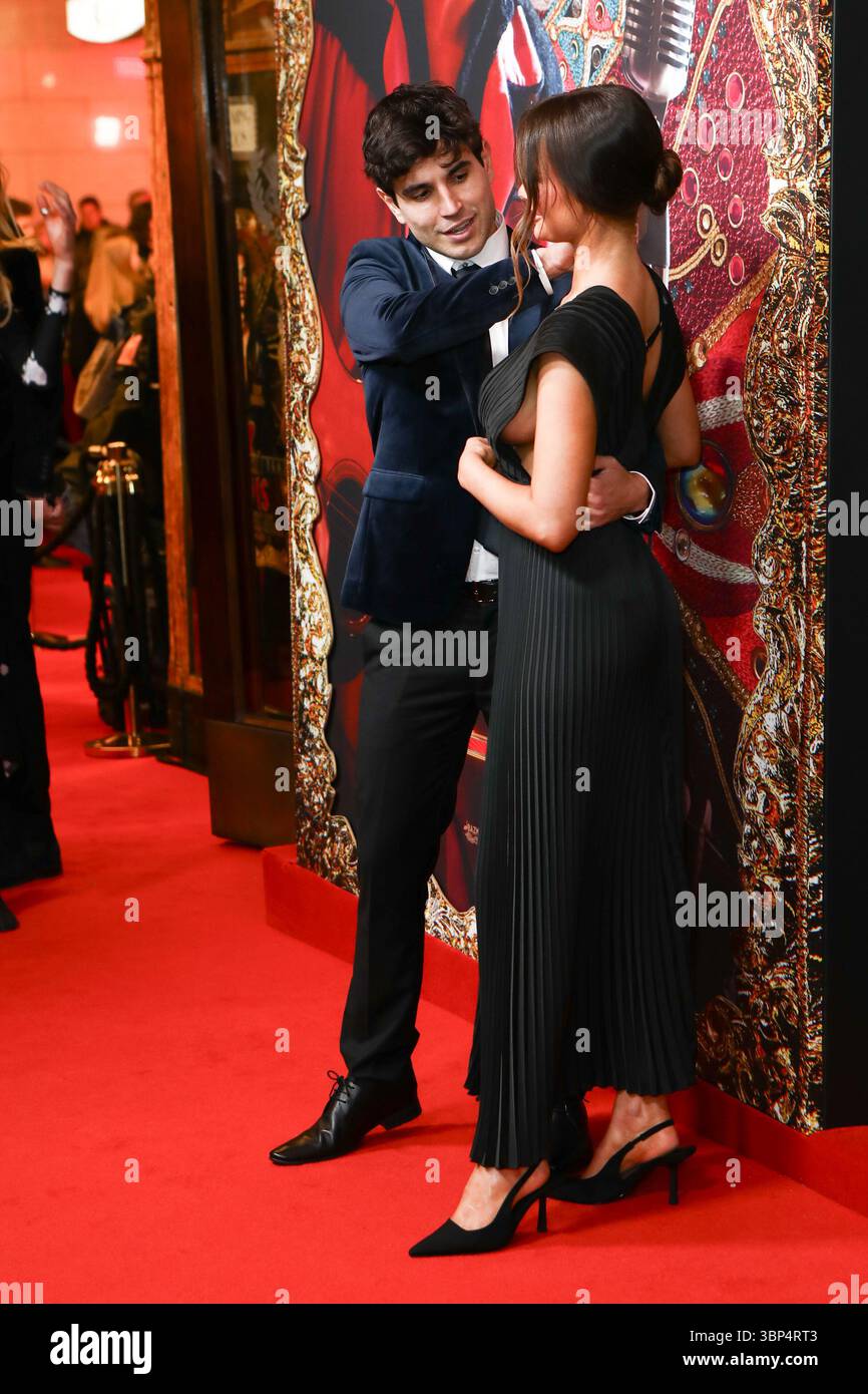 Levi Neufeld, Ella Cervetto walk the red carpet at the Sydney premiere ...