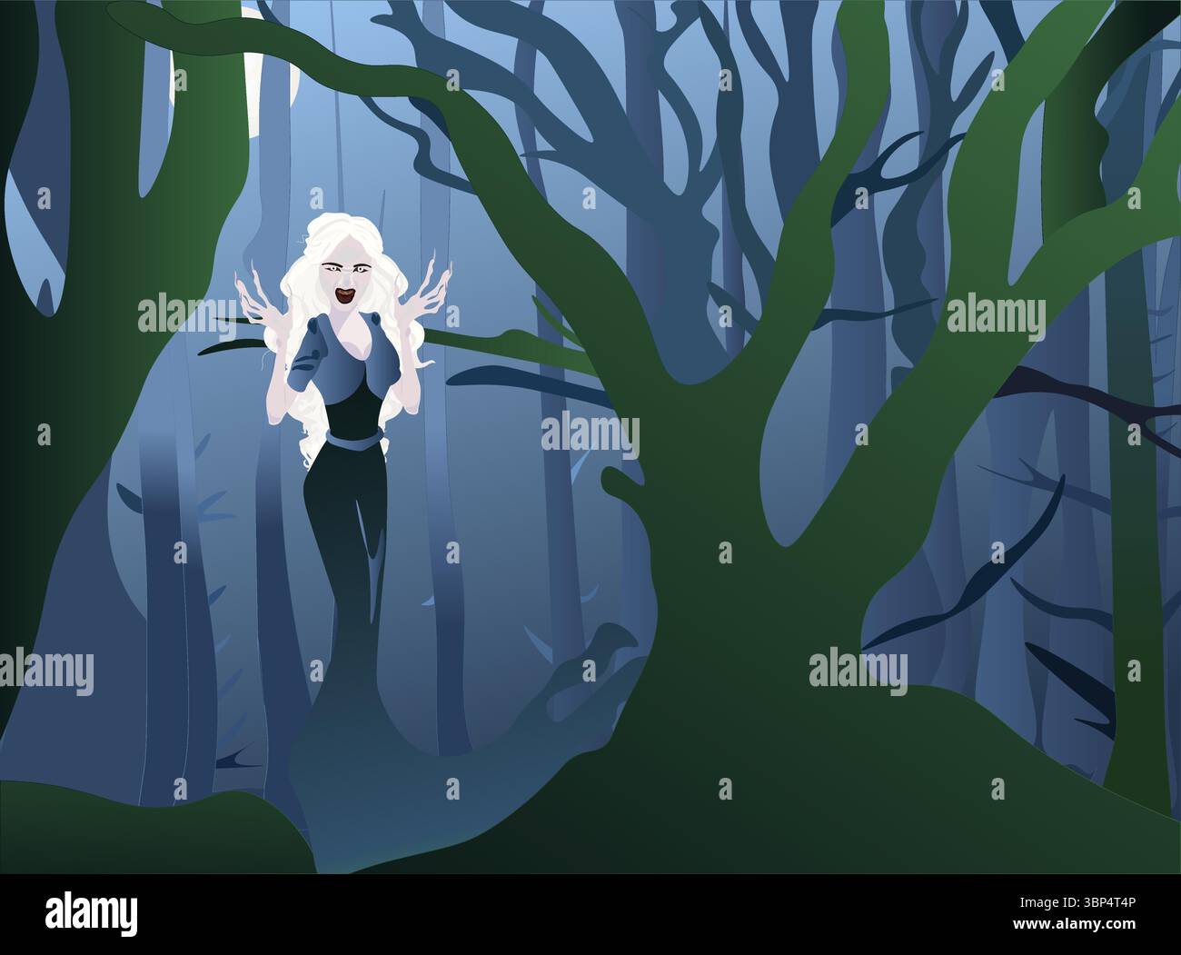 Cursed card Stock Vector Images - Alamy