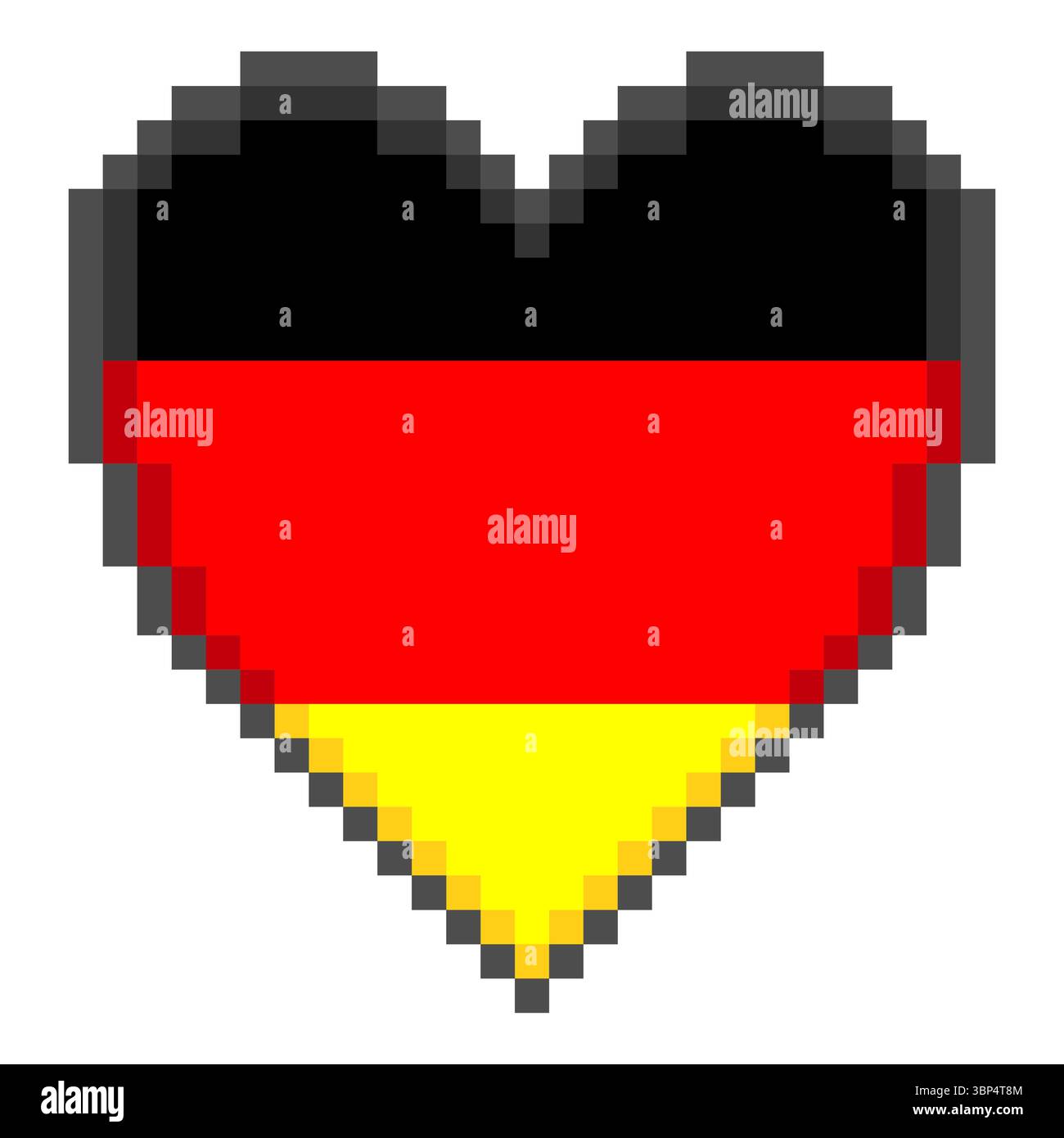 Germany flag waving in Stock Vector Images - Alamy
