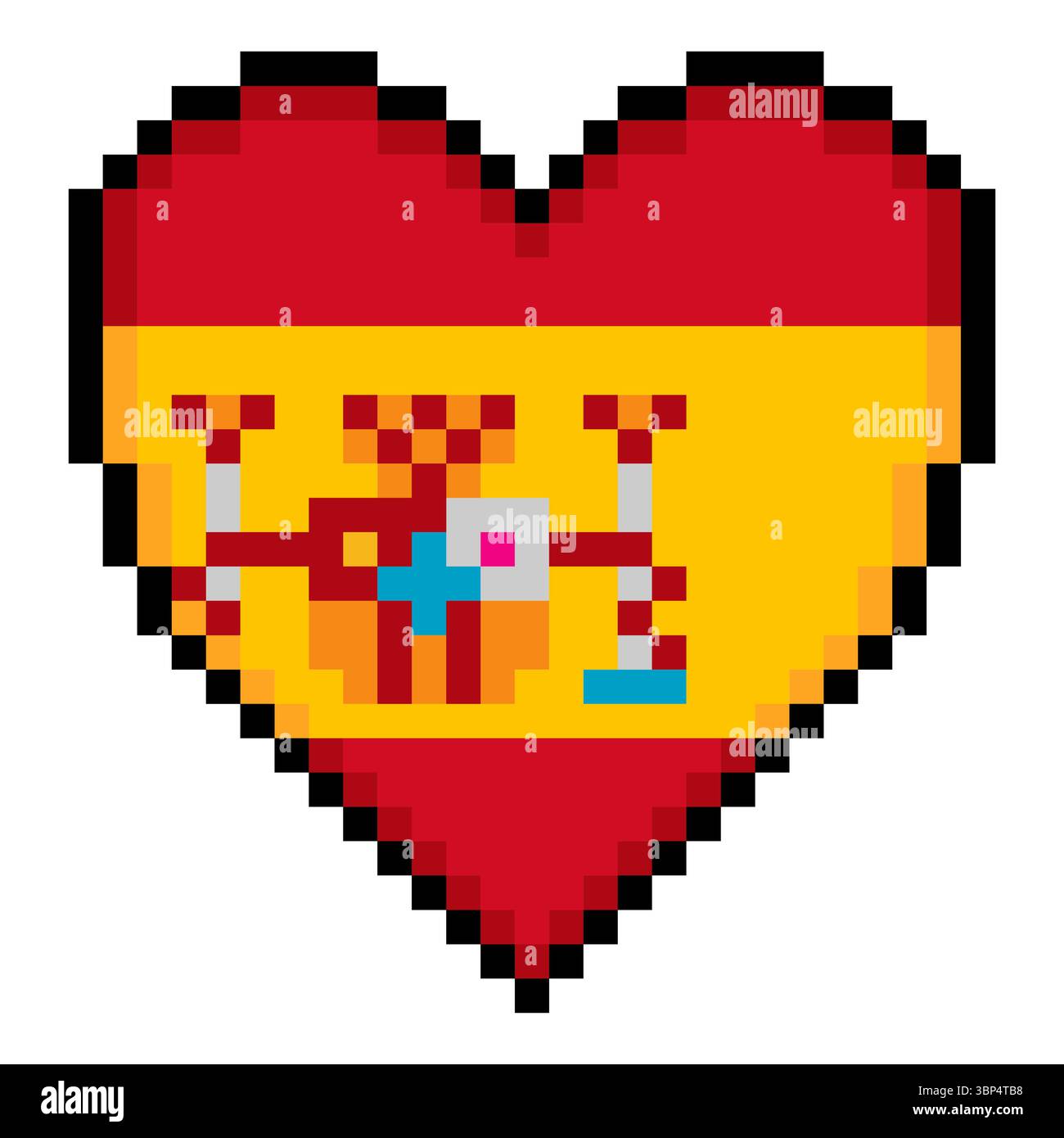 Portugal map flag in Stock Vector Images - Alamy