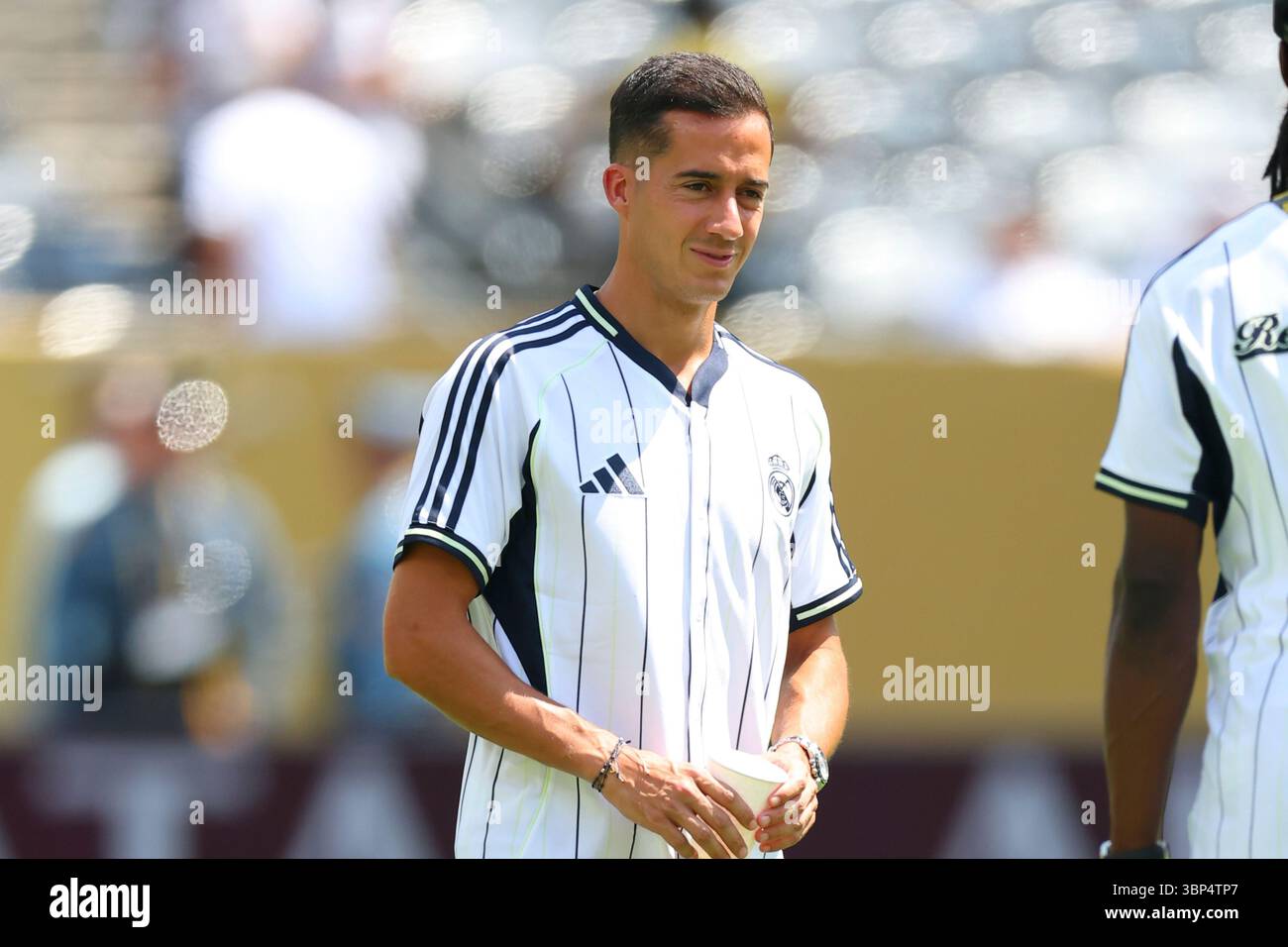 EAST RUTHERFORD, NJ - JULY 05: Lucas Vazquez #17 of Real Madrid CF on ...