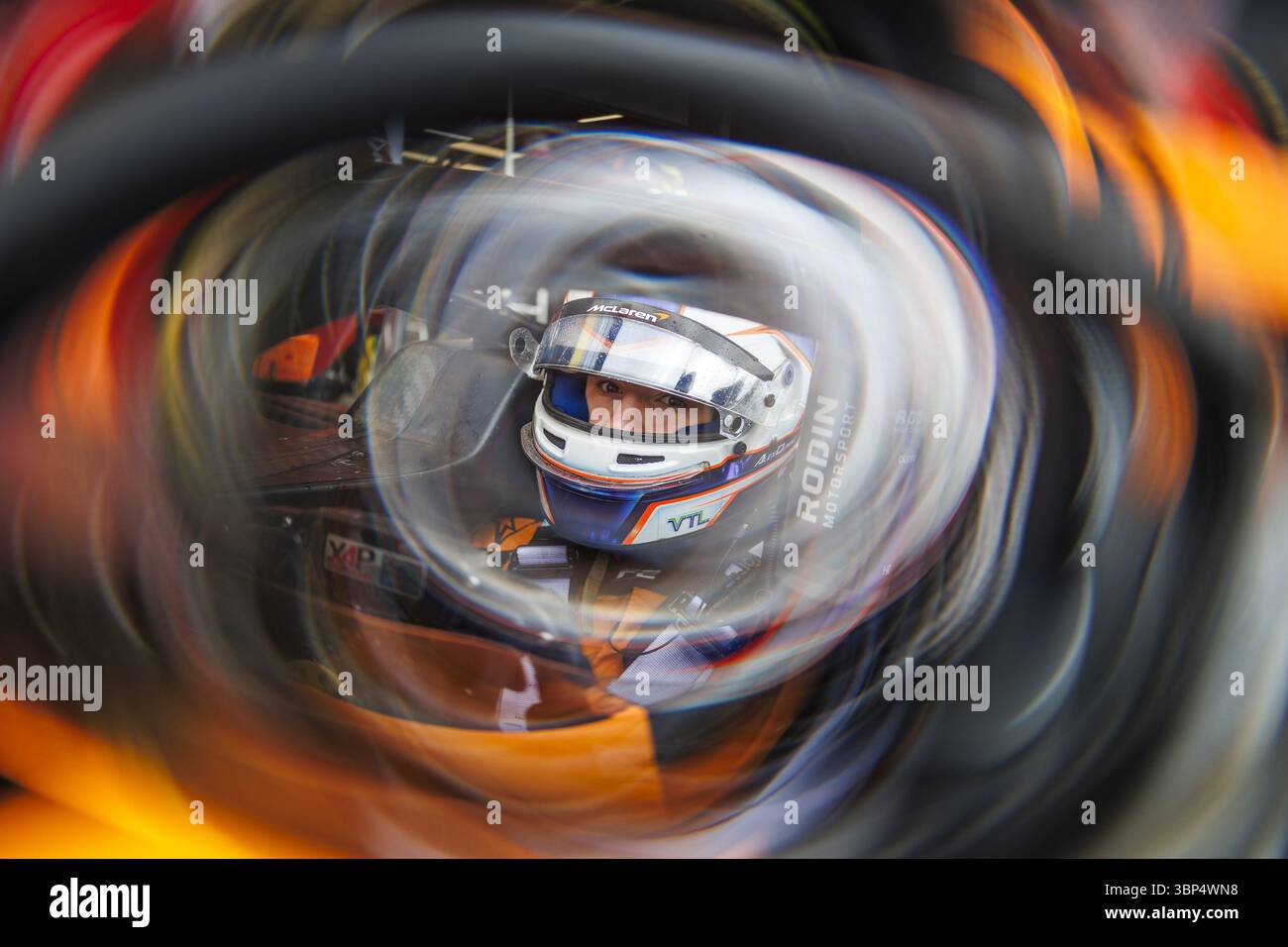 DUNNE Alex (irl), Rodin Motorsport, Dallara F2 2024, portrait during ...