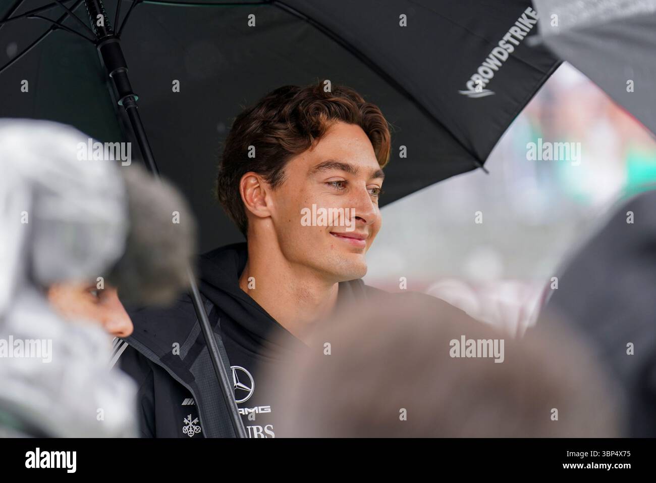 Silverstone, UK. 6th July 2025. George Russell 63 (GBR), Mercedes AMG ...