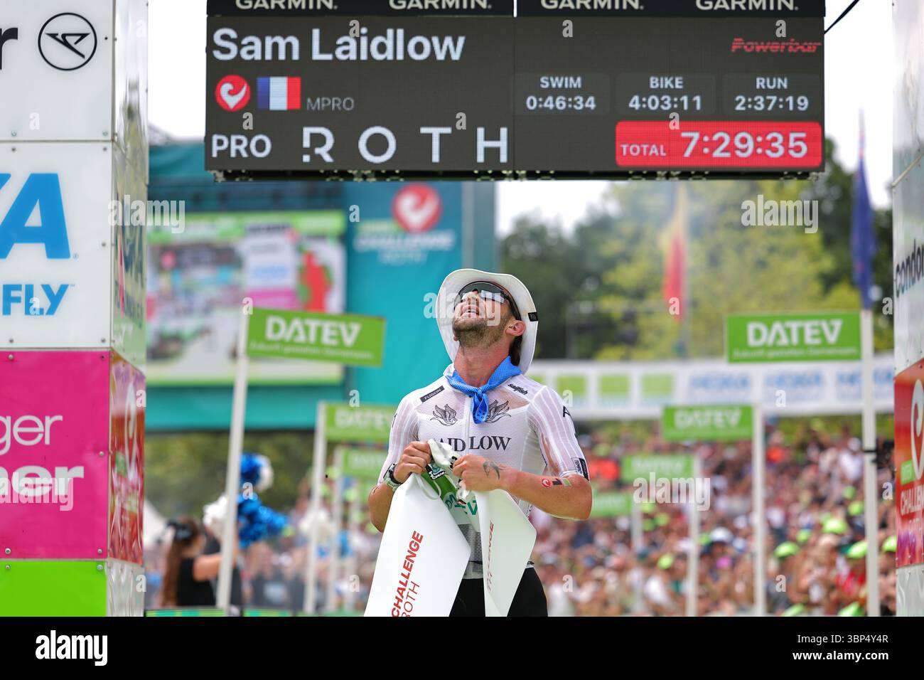 Roth, Germany. 06th July, 2025. Triathlon: Challenge, Ironman (3.86 km ...