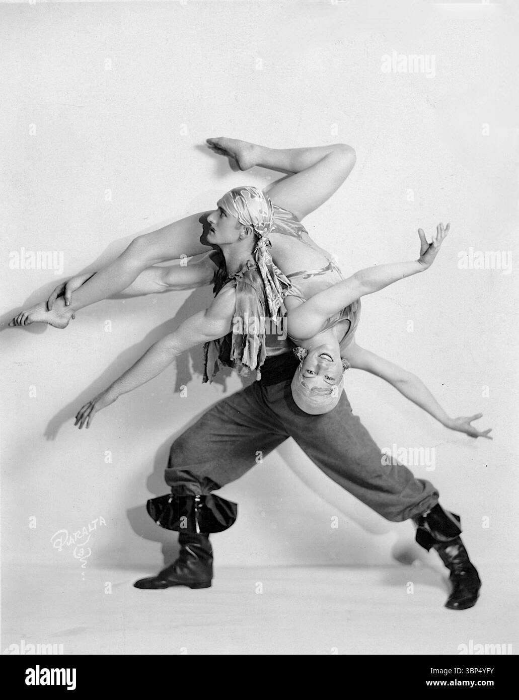 Emile and Romaine, acrobatic dance team who appeared in Fanchon and ...