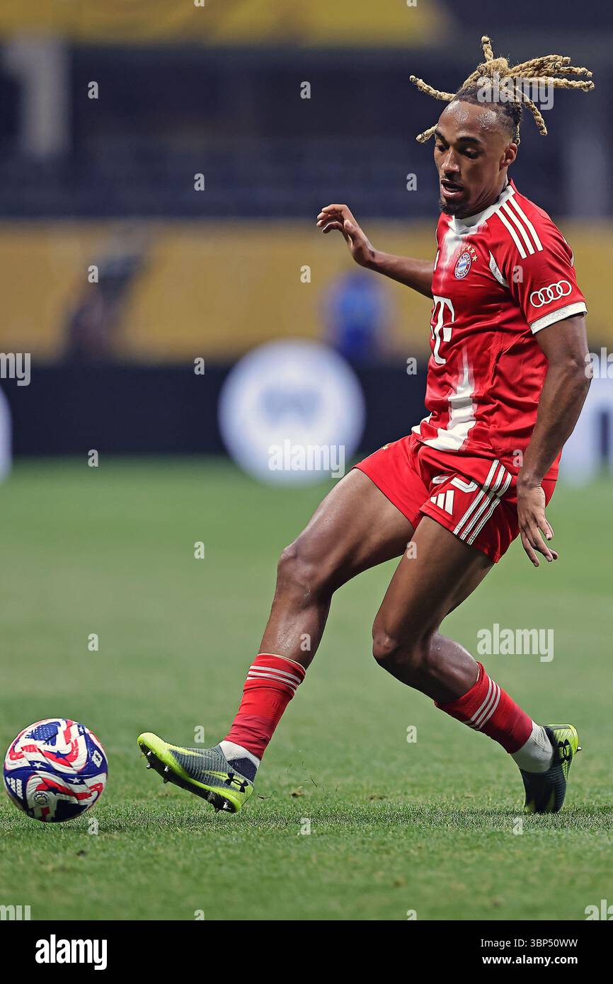 5th July 2025; Atlanta, Georgia, USA: Sacha Boey of FC Bayern Munich ...