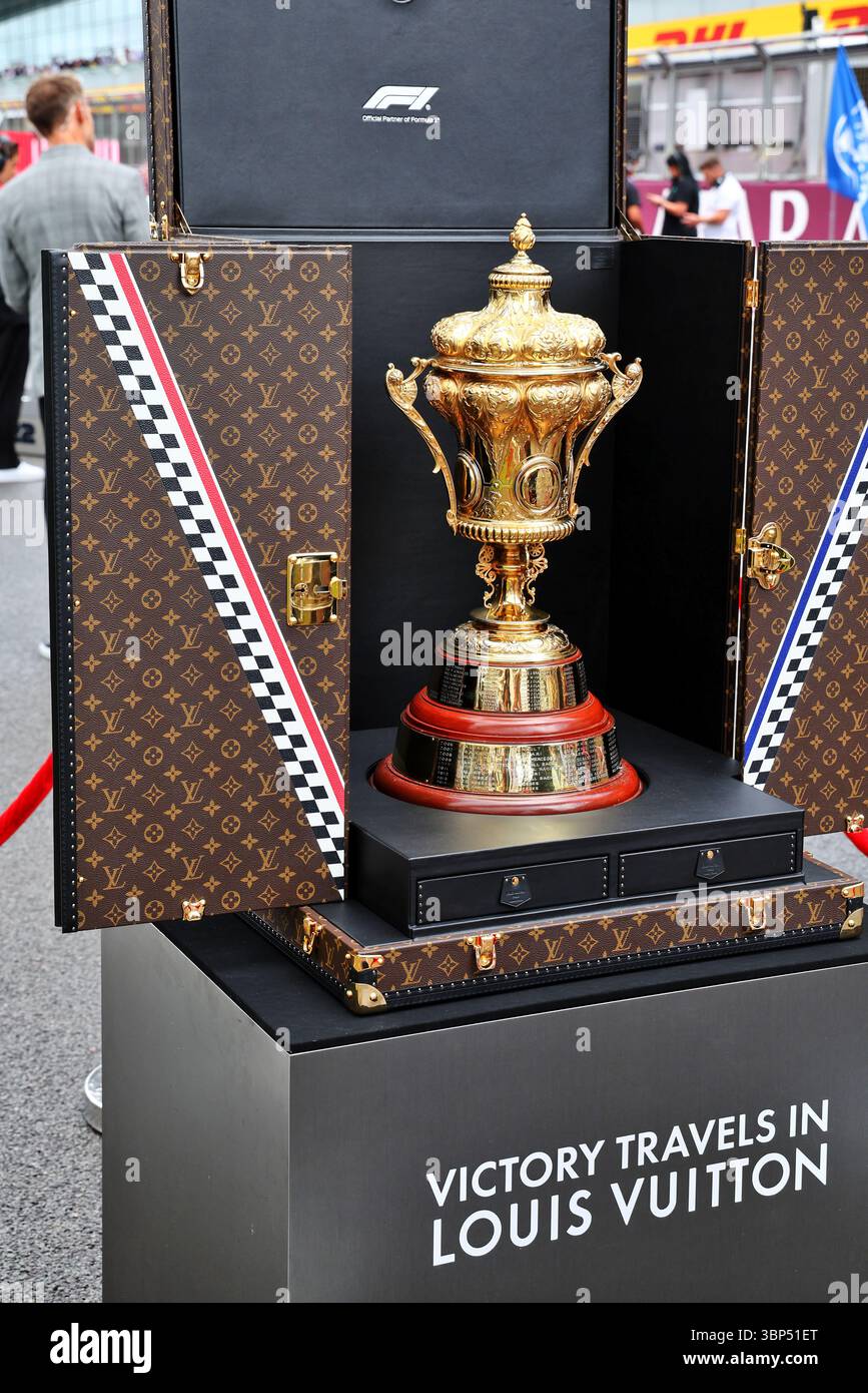 Silverstone, UK. 06th July, 2025. Grid atmosphere - race winners ...