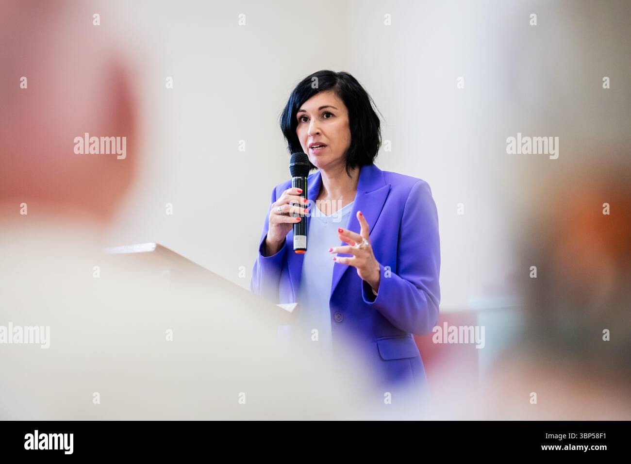 06 July 2025, Brandenburg, Potsdam: Noosha Aubel (non-party), non-party ...