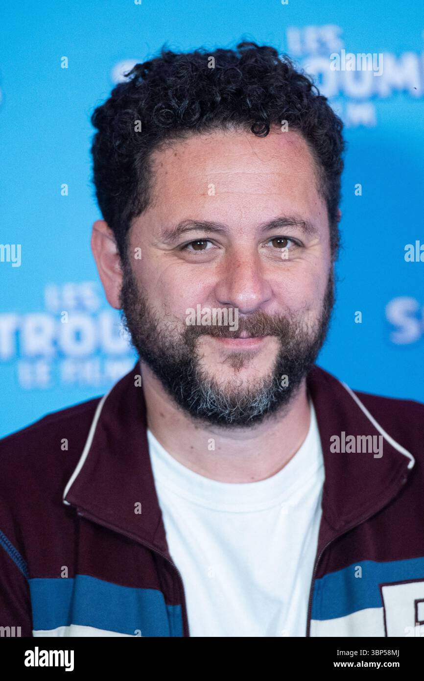 Paris, France. 06th July, 2025. Azzeddine Ahmed-Chaouch attending The Smurfs The Movie (Les ...