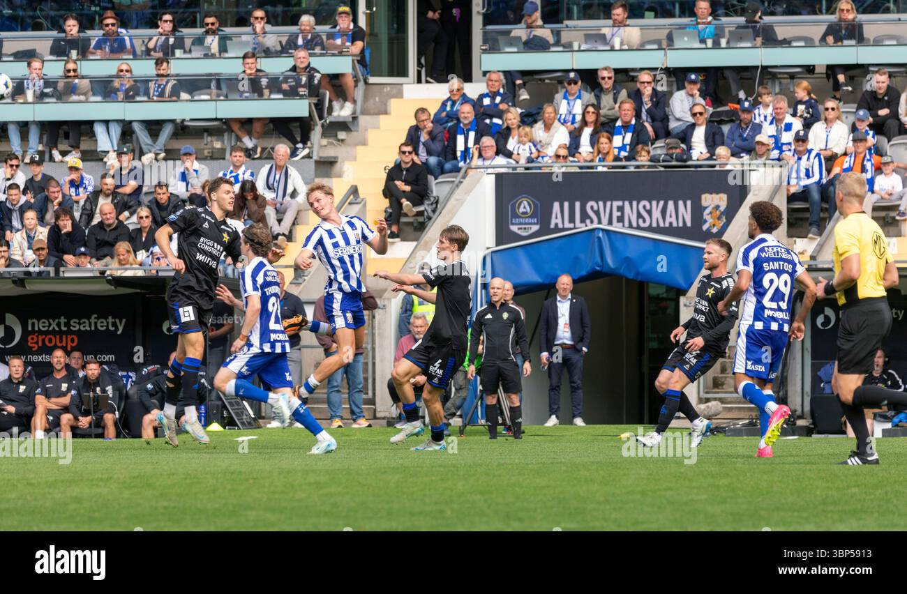 Gothenburg, Sweden. 6th Jul 2025. Moment in second half of match ...