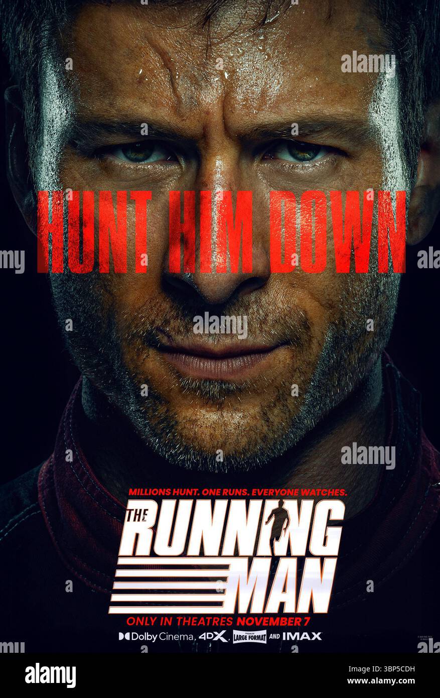 The running man 2025 poster hi-res stock photography and images - Alamy