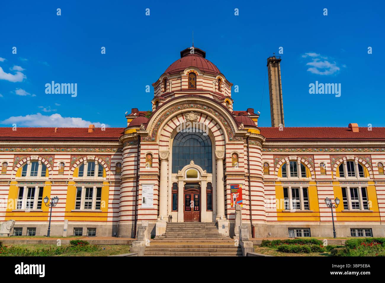 Sofia Historical Museum, former Central Mineral Baths in Sofia, Bulgaria Stock Photo - Alamy