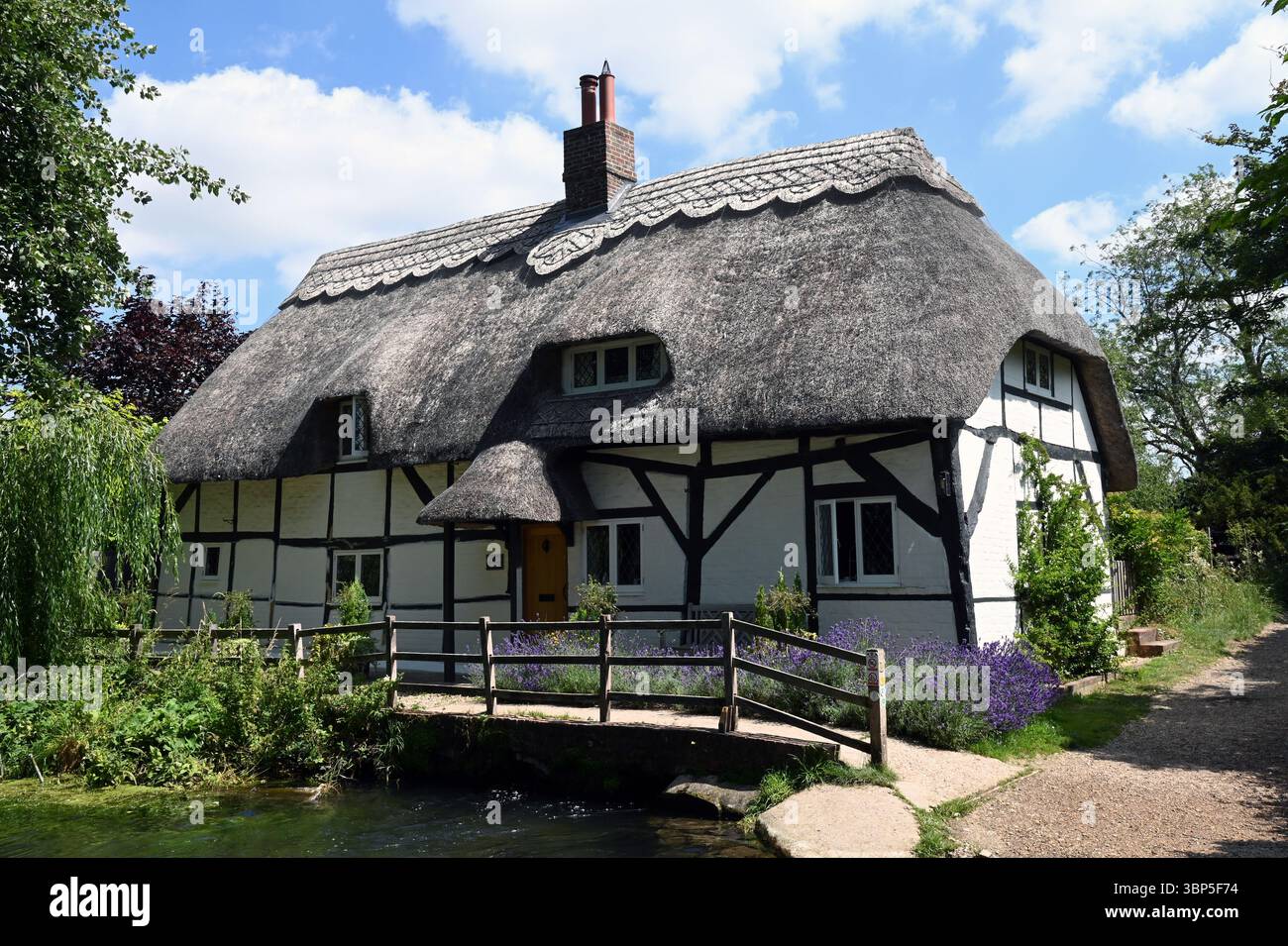 The site of the Fulling Mill in the Hampshire town of Alresford. The ...