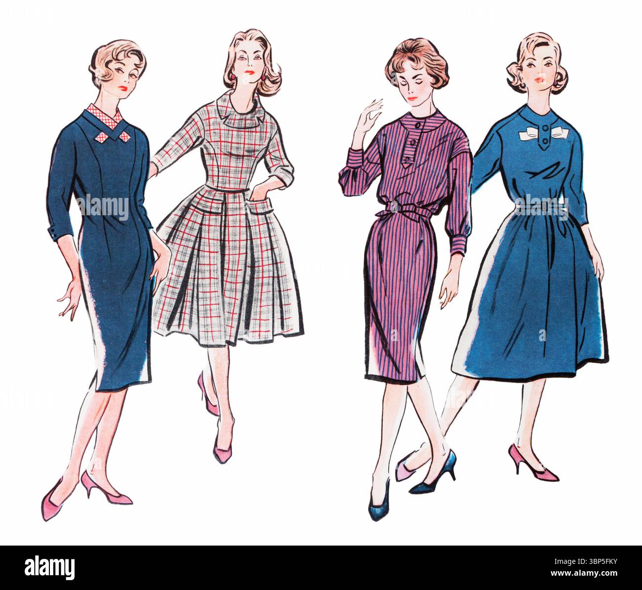 End of fashion show Cut Out Stock Images & Pictures - Alamy