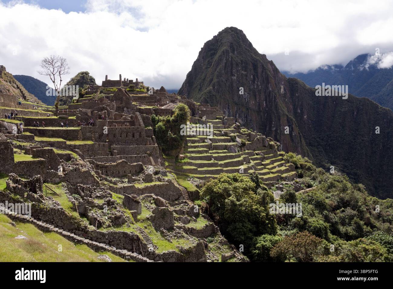 Agricultural terraces for growing crops at Machu Picchu, the 15th ...