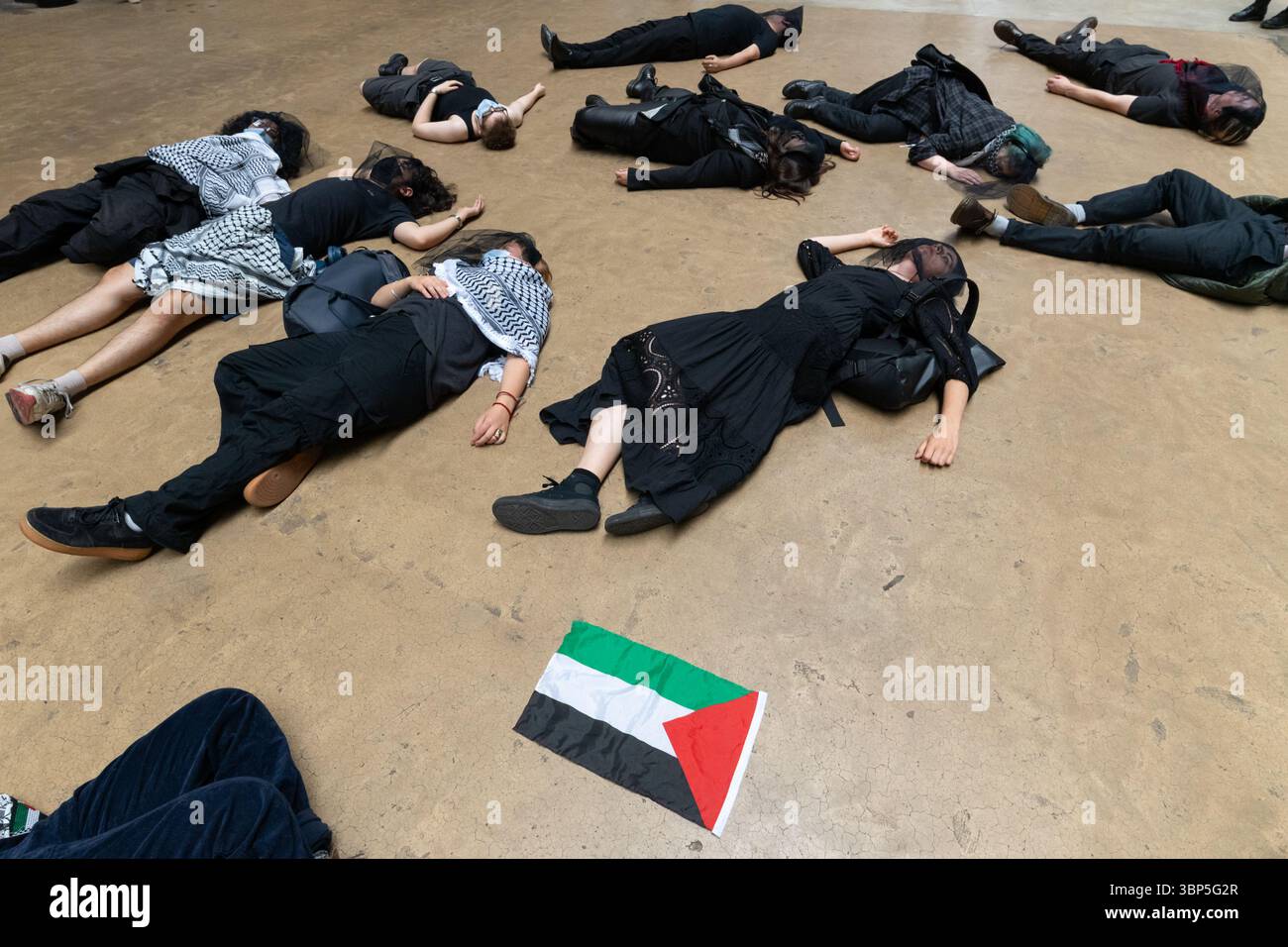 London, UK. 6 July 2025. Climate activists “Climate Resistance” staged ...