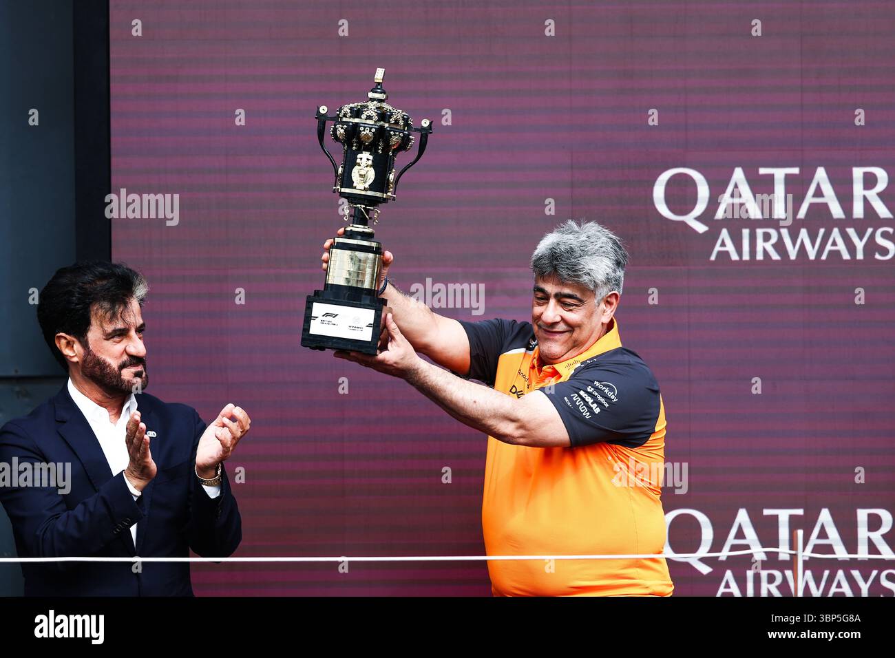 podium during the Formula 1 Qatar Airways British Grand Prix 2025, 12th ...