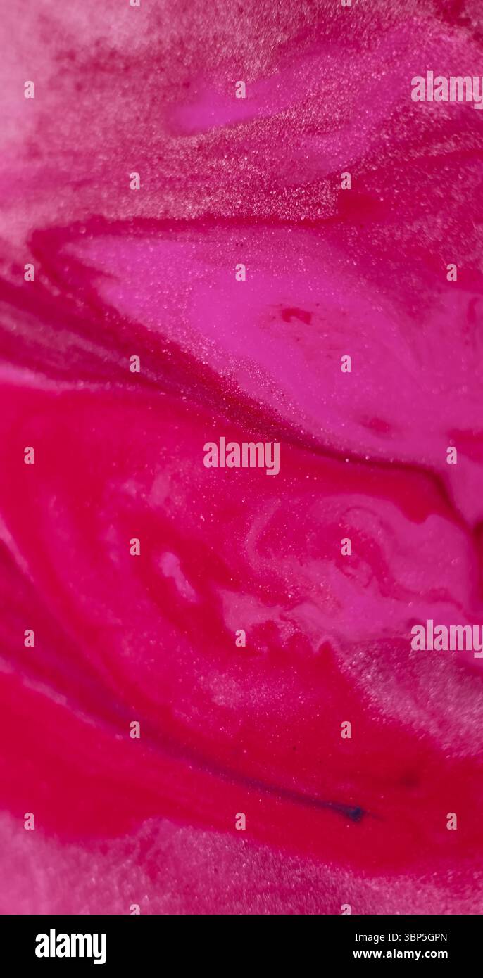 Pink particles floating in water hi-res stock photography and images ...