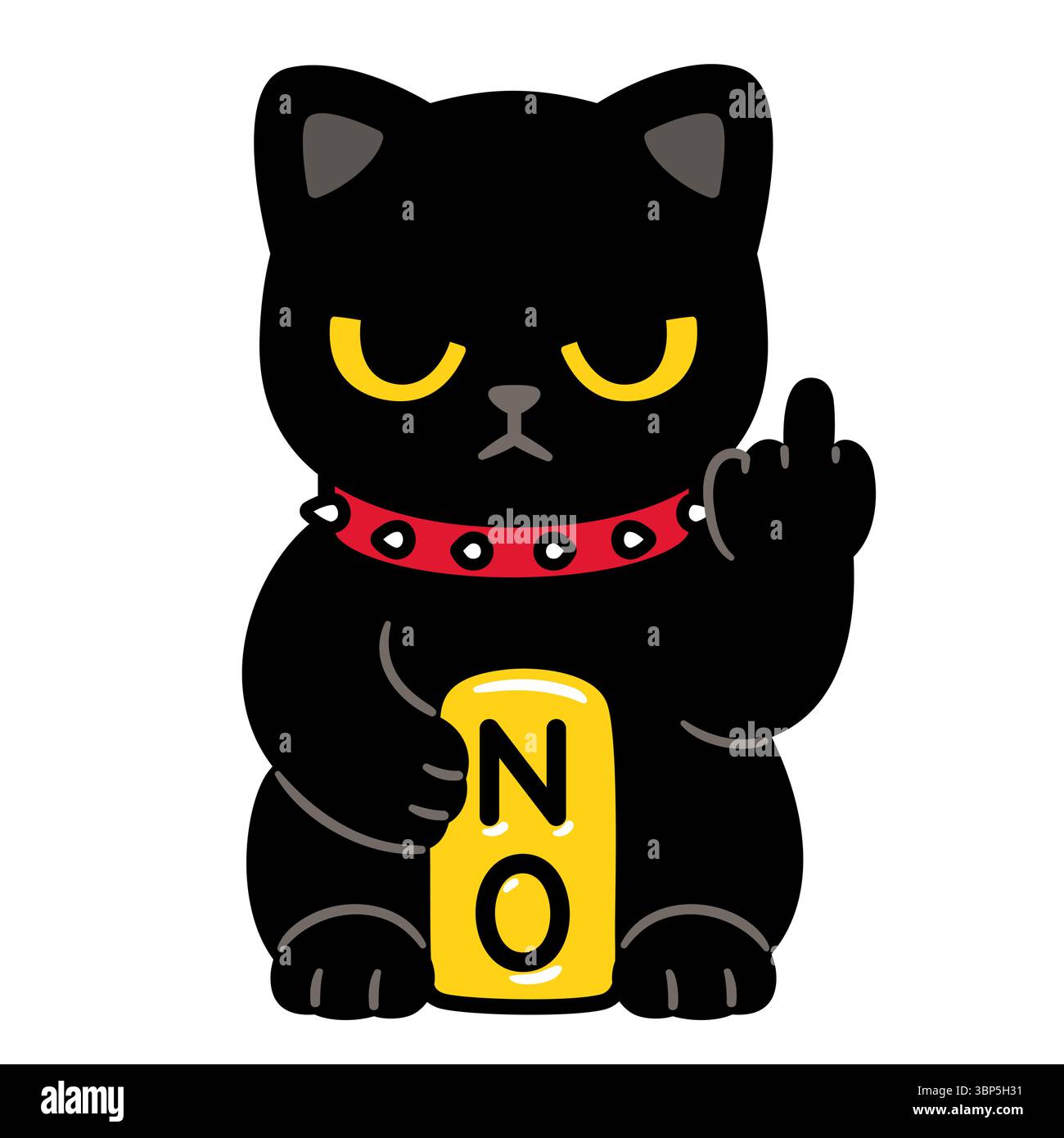Finger no gesture Stock Vector Images - Alamy