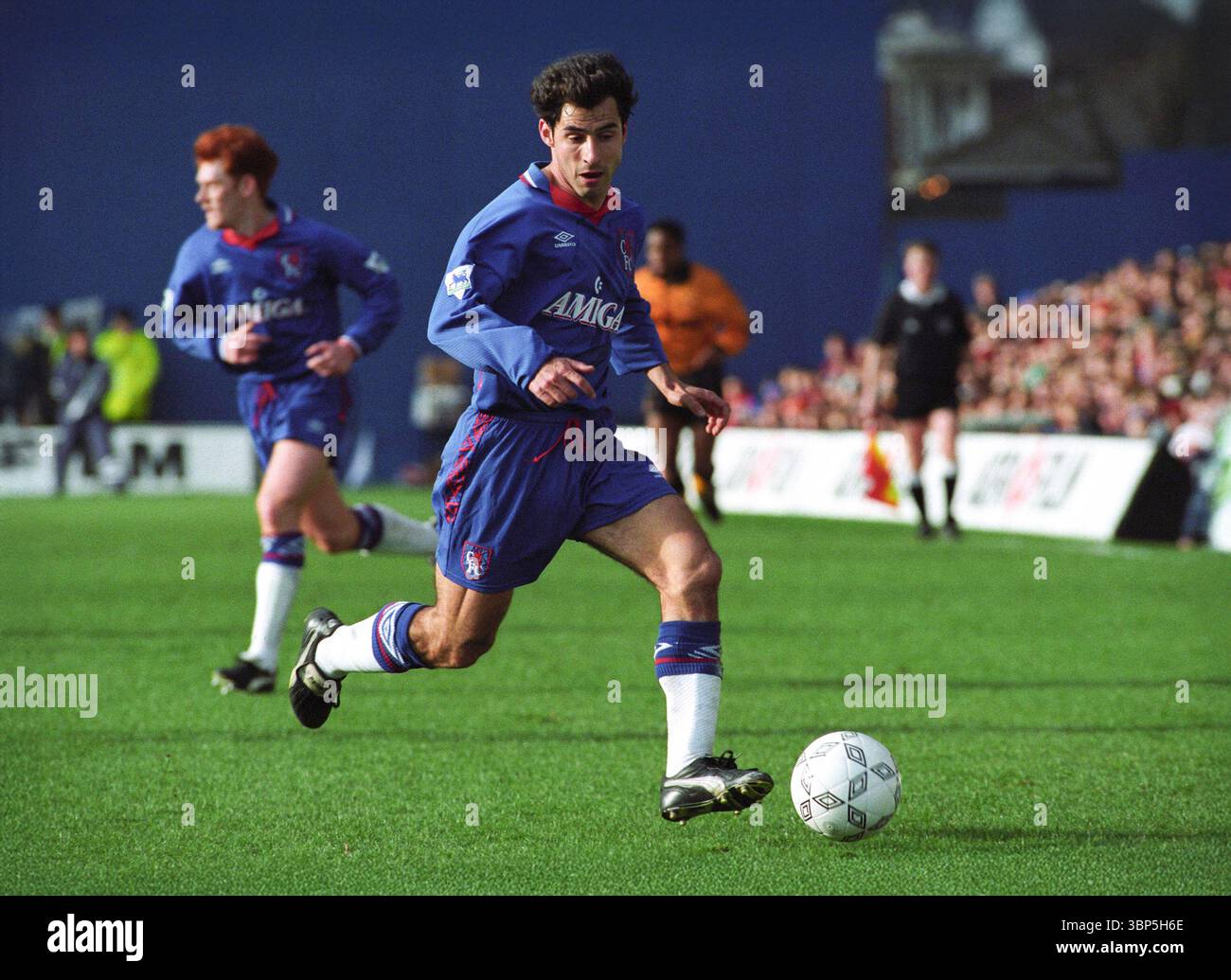 CHELSEA V WOLVES AT STAMFORD BRIDGE 13/3/94 FA CUP Chelsea FC ...