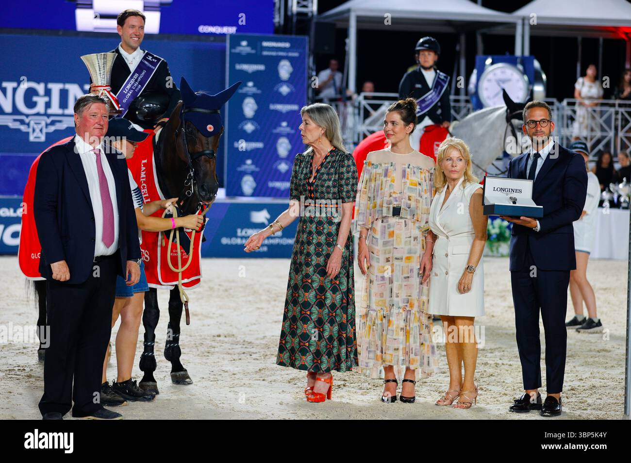 Monaco, Monte-Carlo - July 05, 2025: Longines Global Champions Tour with H.R.H. Princess ...