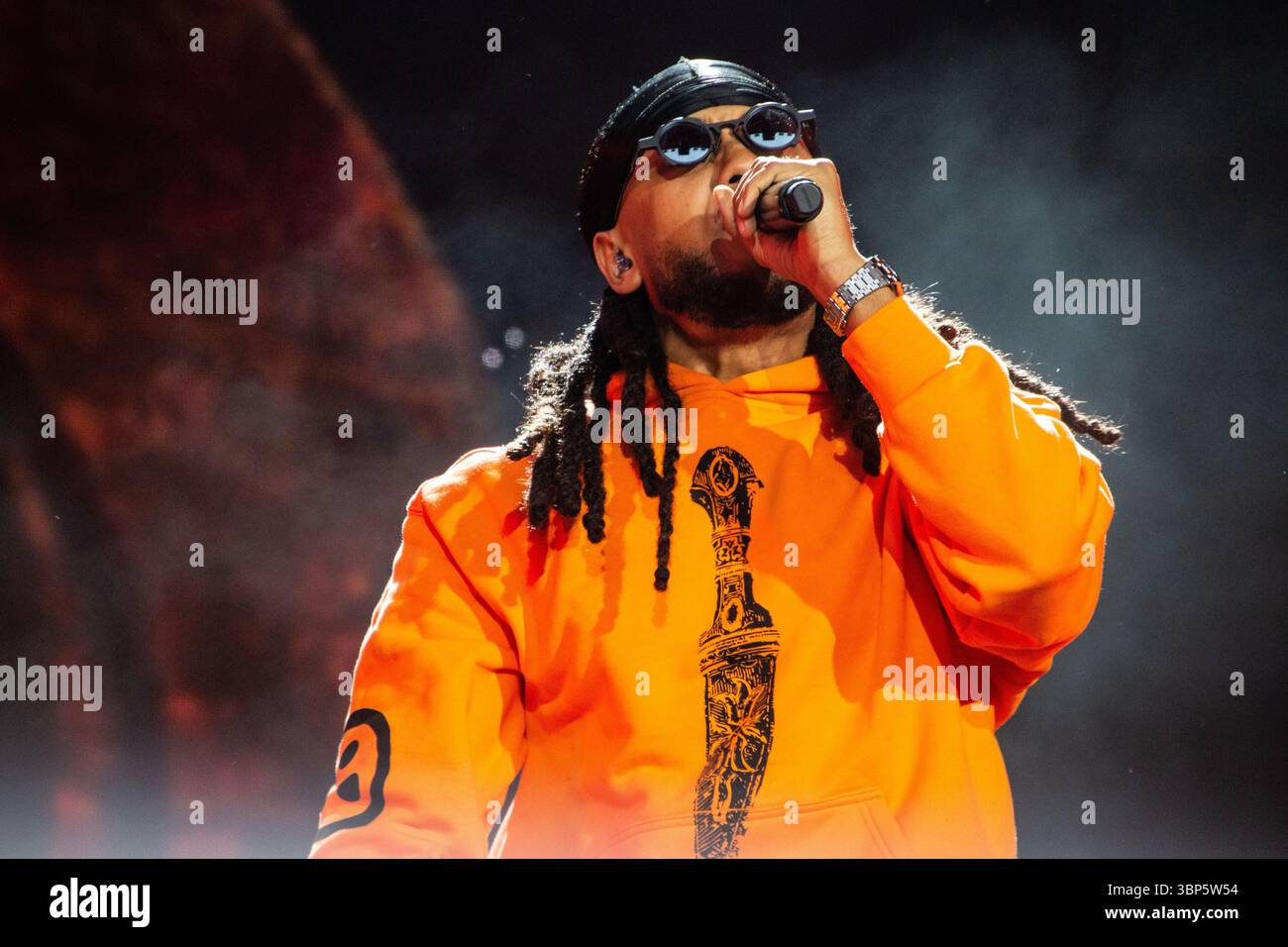Danish Jamaican rapper and record producer Benjamin Jacob Small Heyn ...