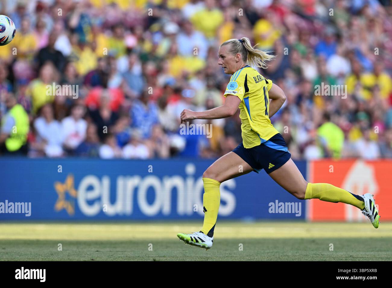 Stina Blackstenius (11) of Sweden pictured during the matchday 1 game ...