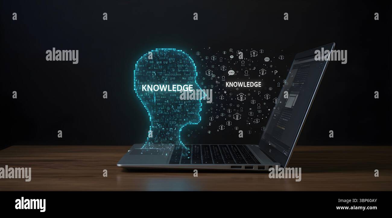 Visualization digital flow information hi-res stock photography and ...