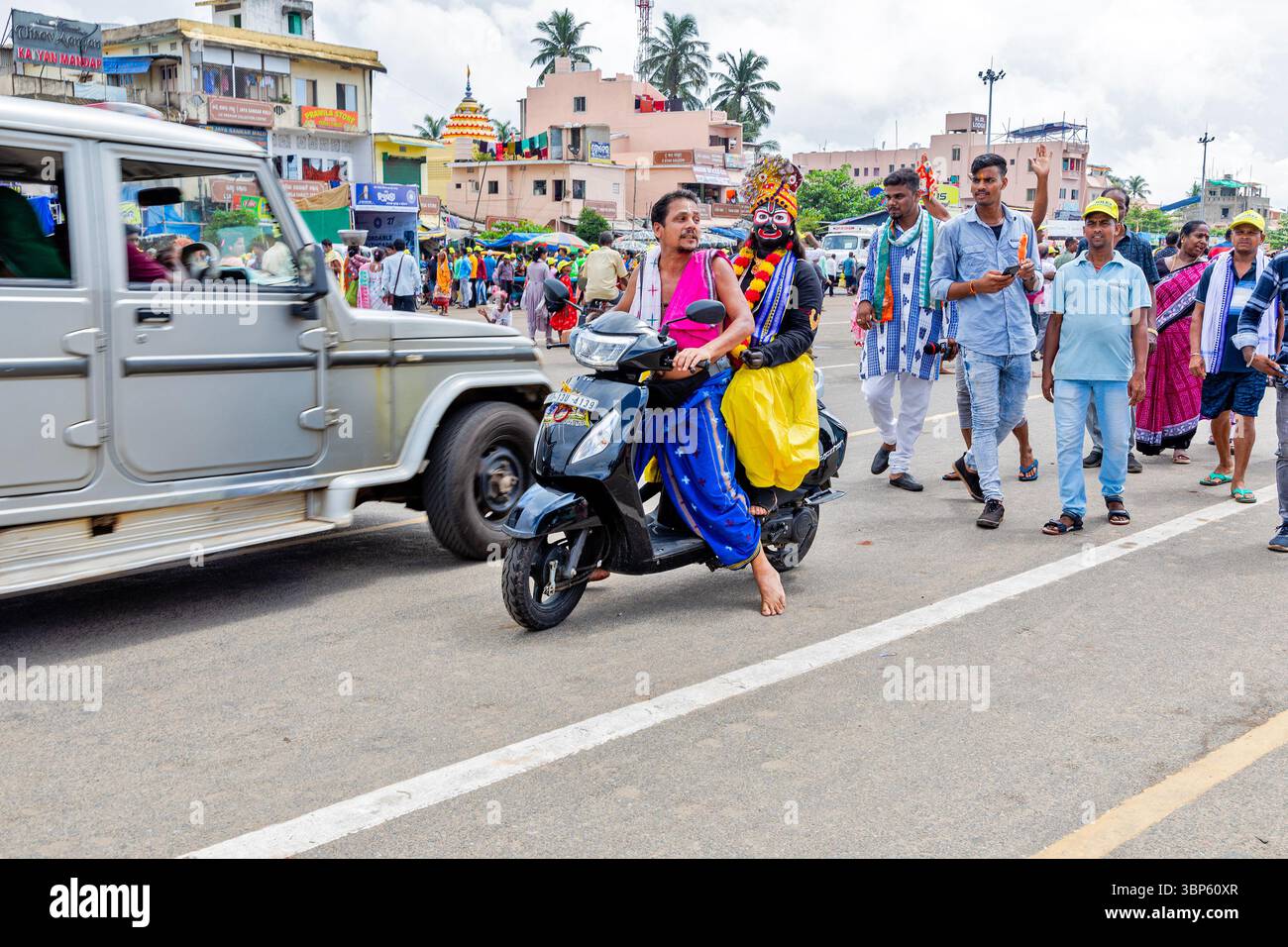 bahuda yatra celebration at puri odisha india Stock Photo - Alamy