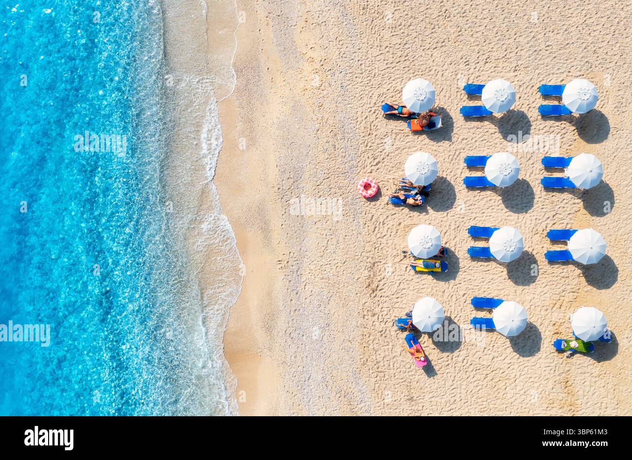 Aerial view turquoise water under hi-res stock photography and images ...